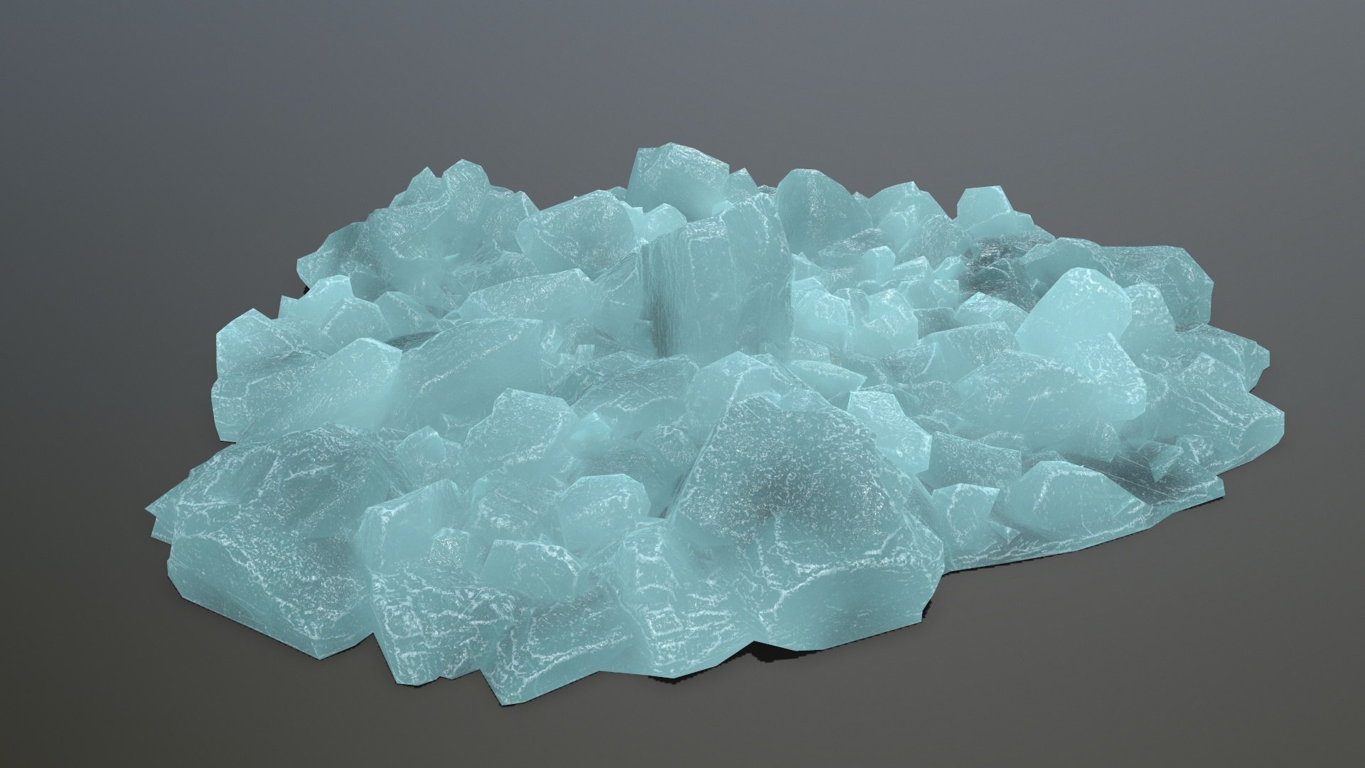 3D ice rock - TurboSquid 1412916