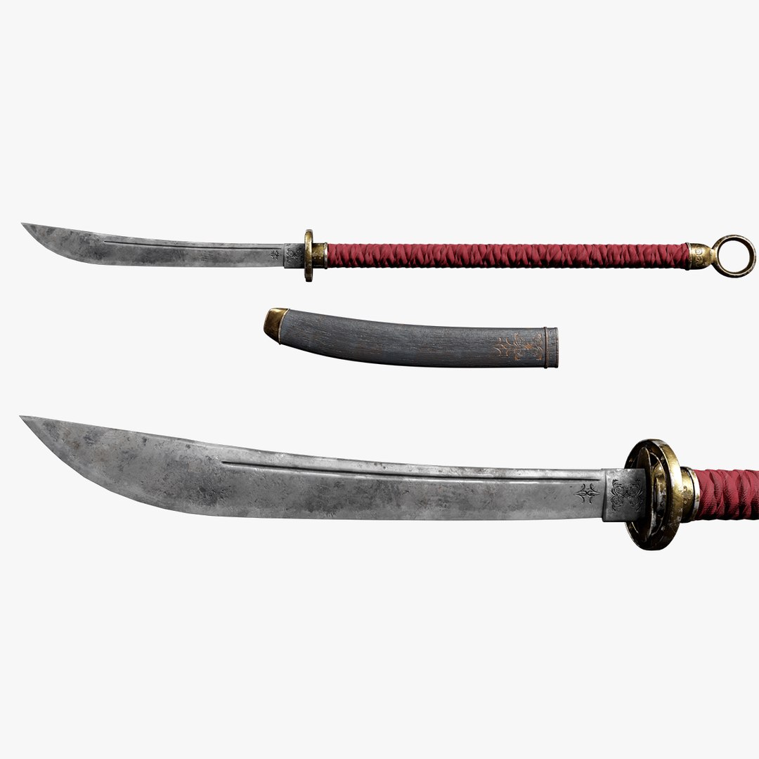 Asian Weapon - Naginata 3D Model - TurboSquid 2251658
