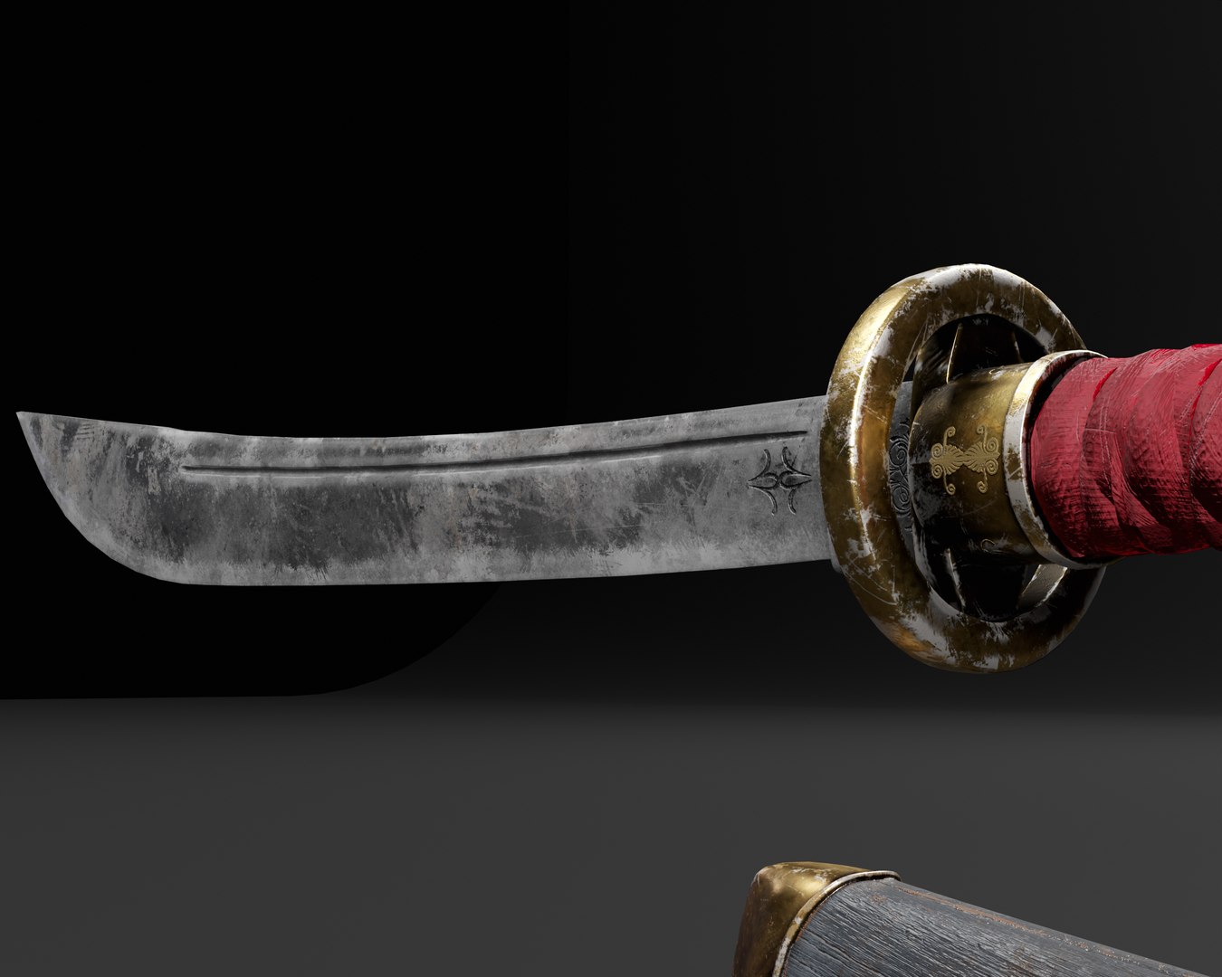 Asian Weapon - Naginata 3D Model - TurboSquid 2251658