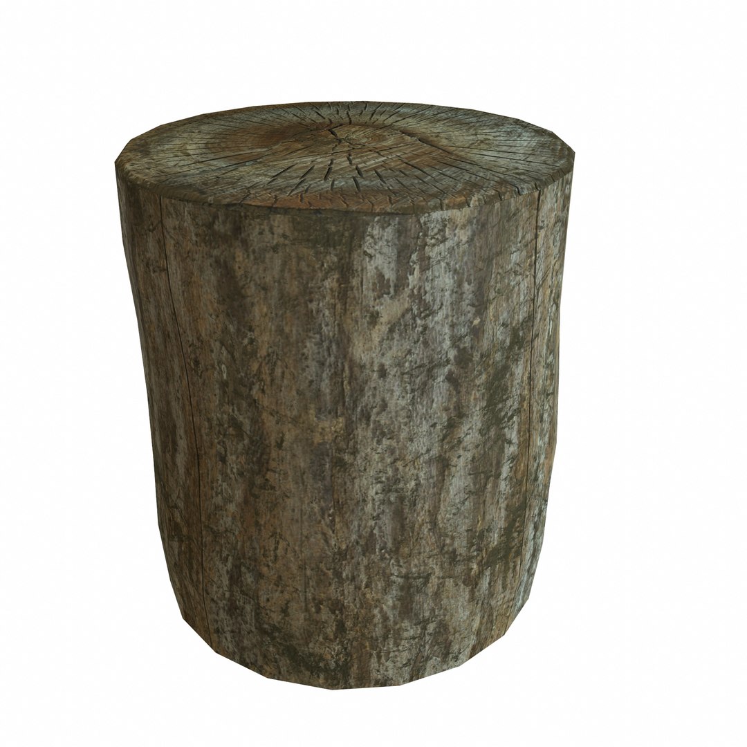 Wood log 3D model - TurboSquid 1109168