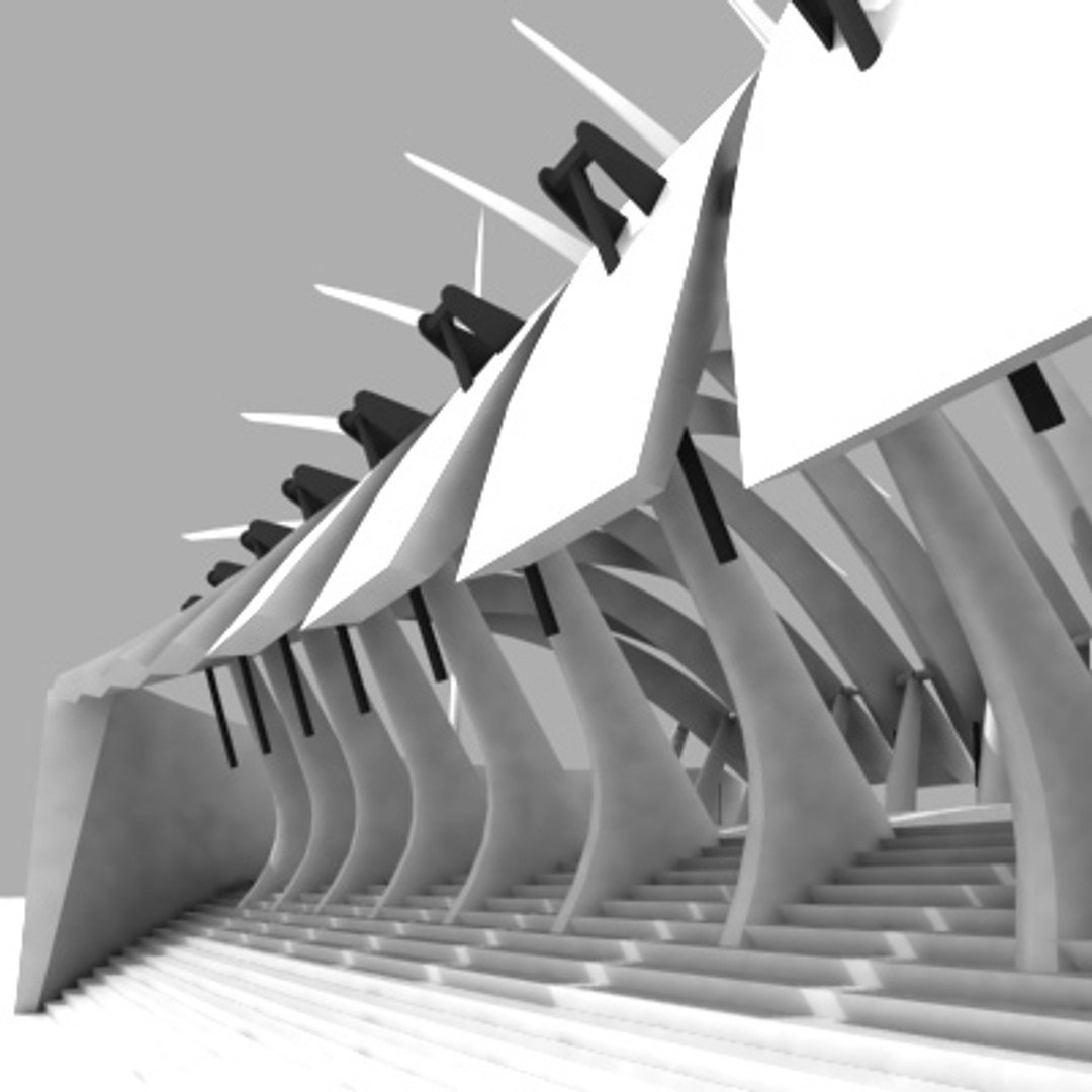 Kuwait Expo 3d Model