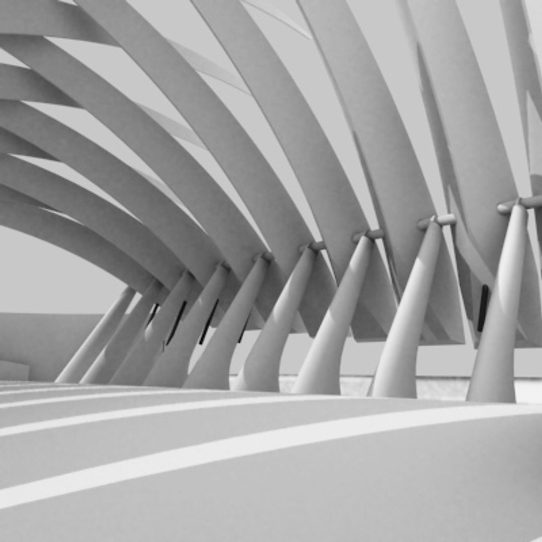 Kuwait Expo 3d Model