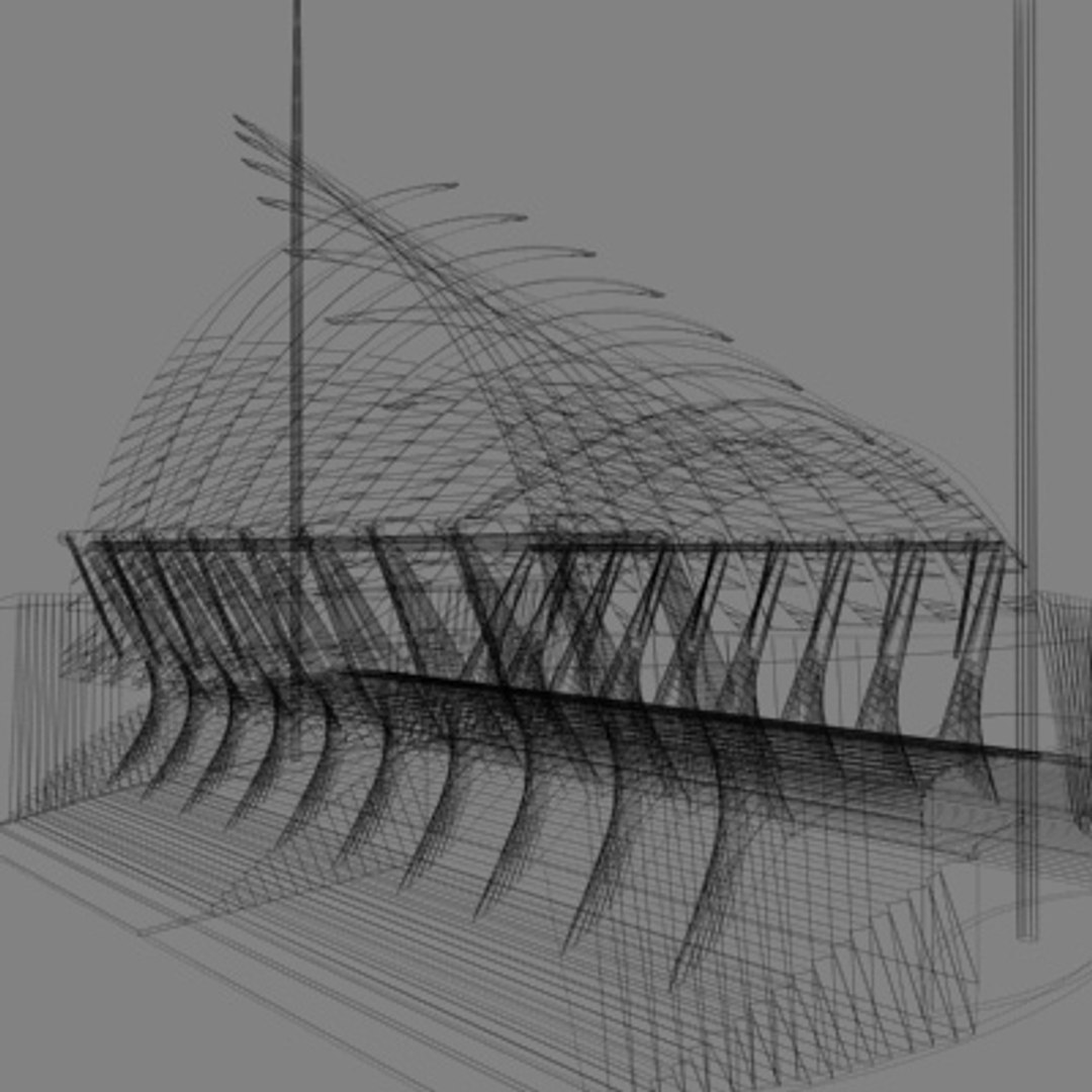 Kuwait Expo 3d Model