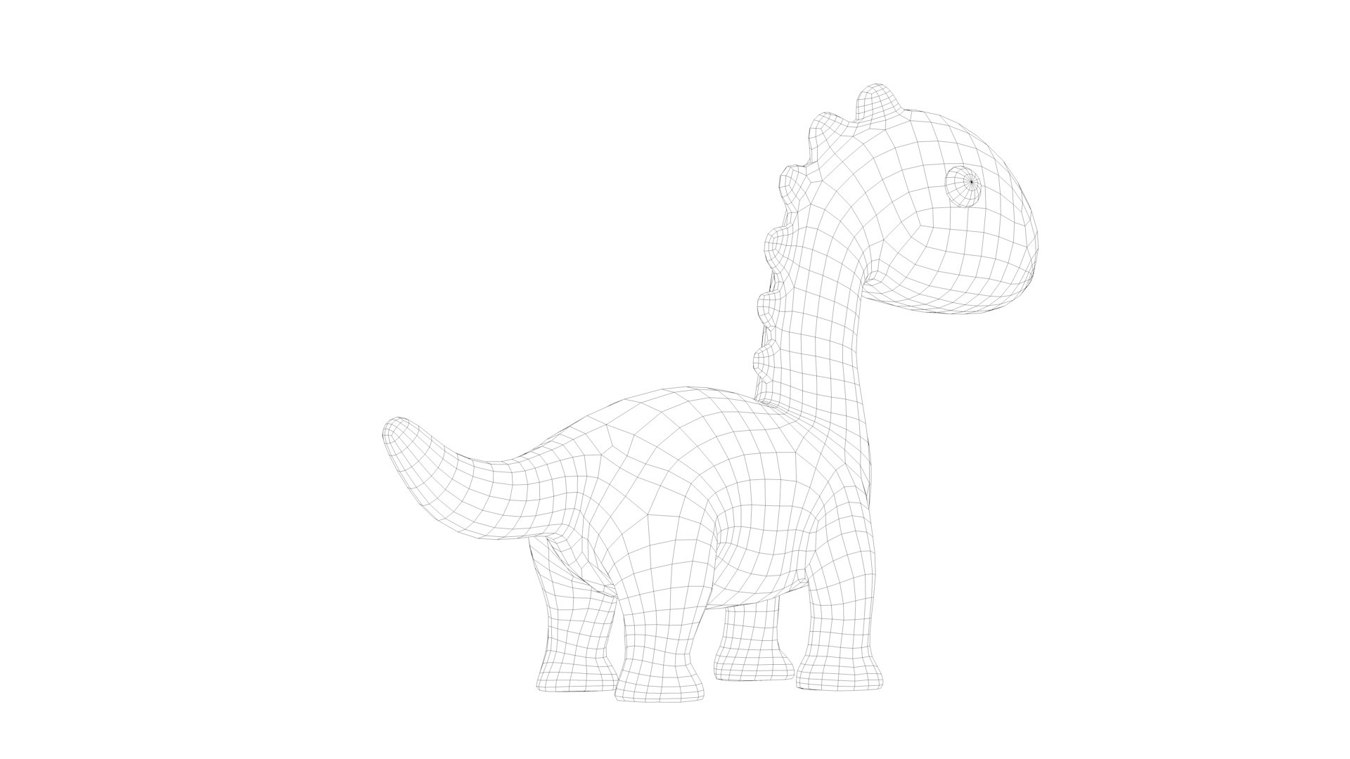 Cartoon Dinosaur model - TurboSquid 2161612