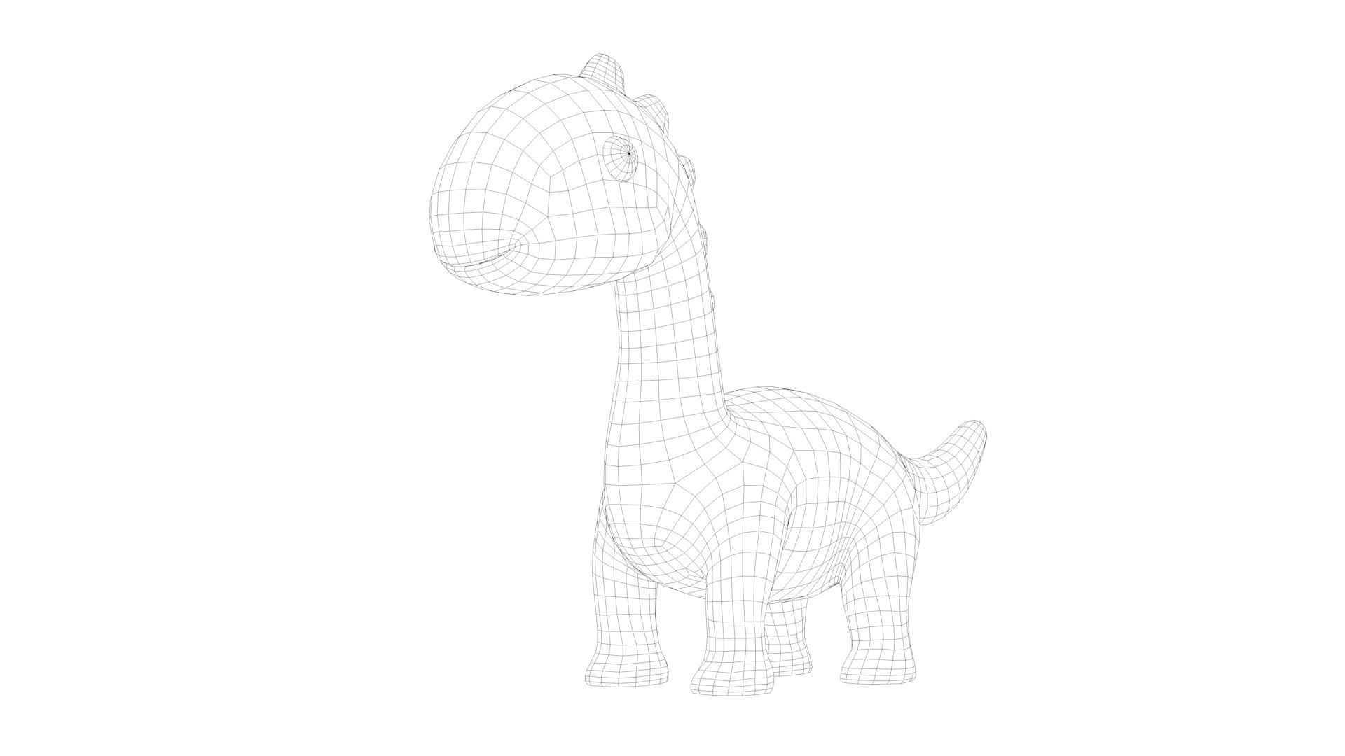 Cartoon Dinosaur model - TurboSquid 2161612