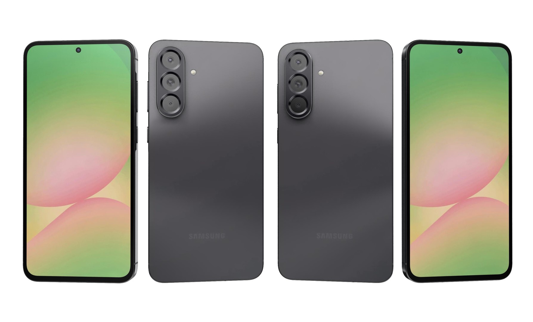 3D Samsung Galaxy A56 All Colors - TurboSquid 2381086