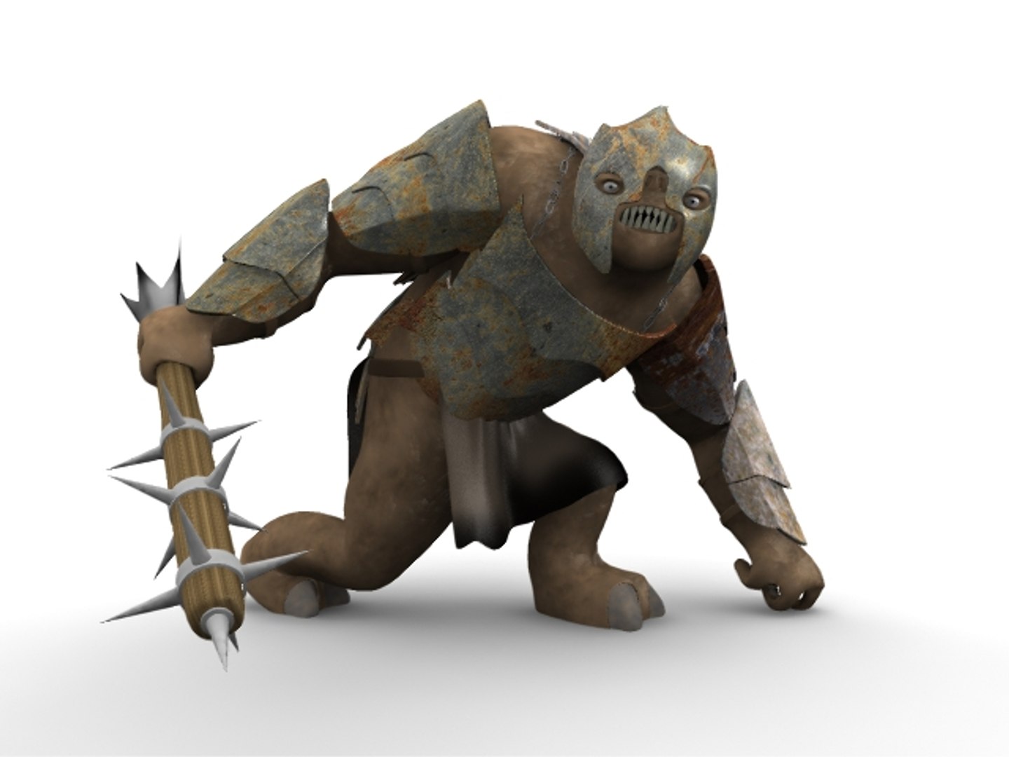 3d Troll Creature