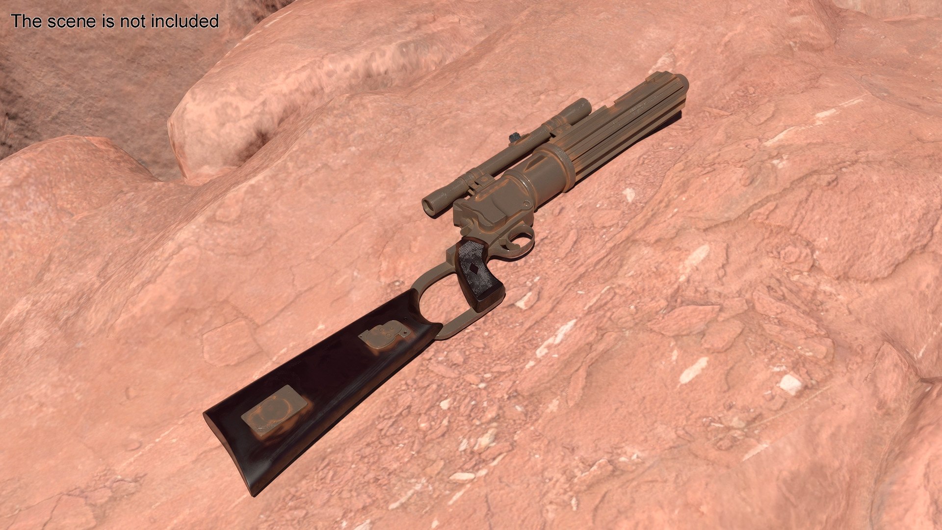 EE-3 Boba Fett Blaster From Star Wars 3D - TurboSquid 2292212