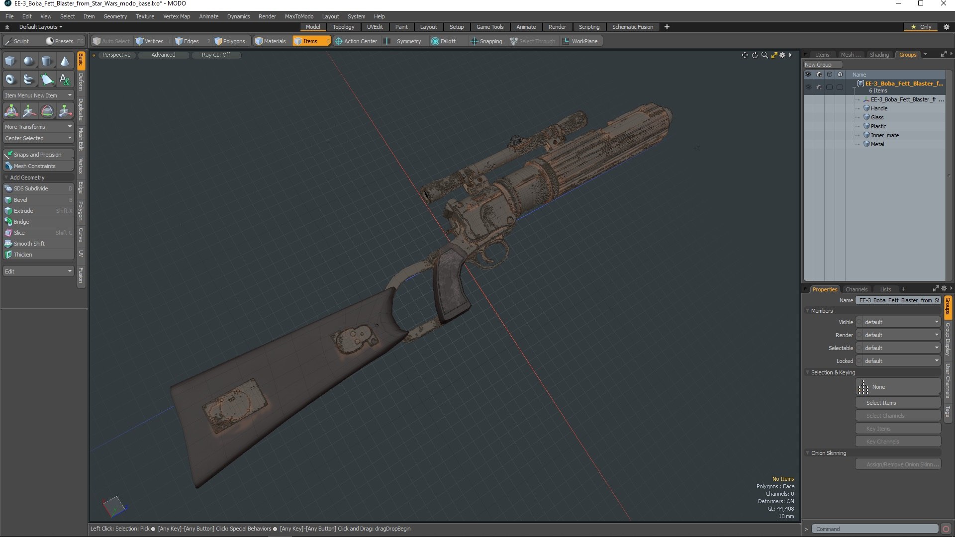 EE-3 Boba Fett Blaster From Star Wars 3D - TurboSquid 2292212
