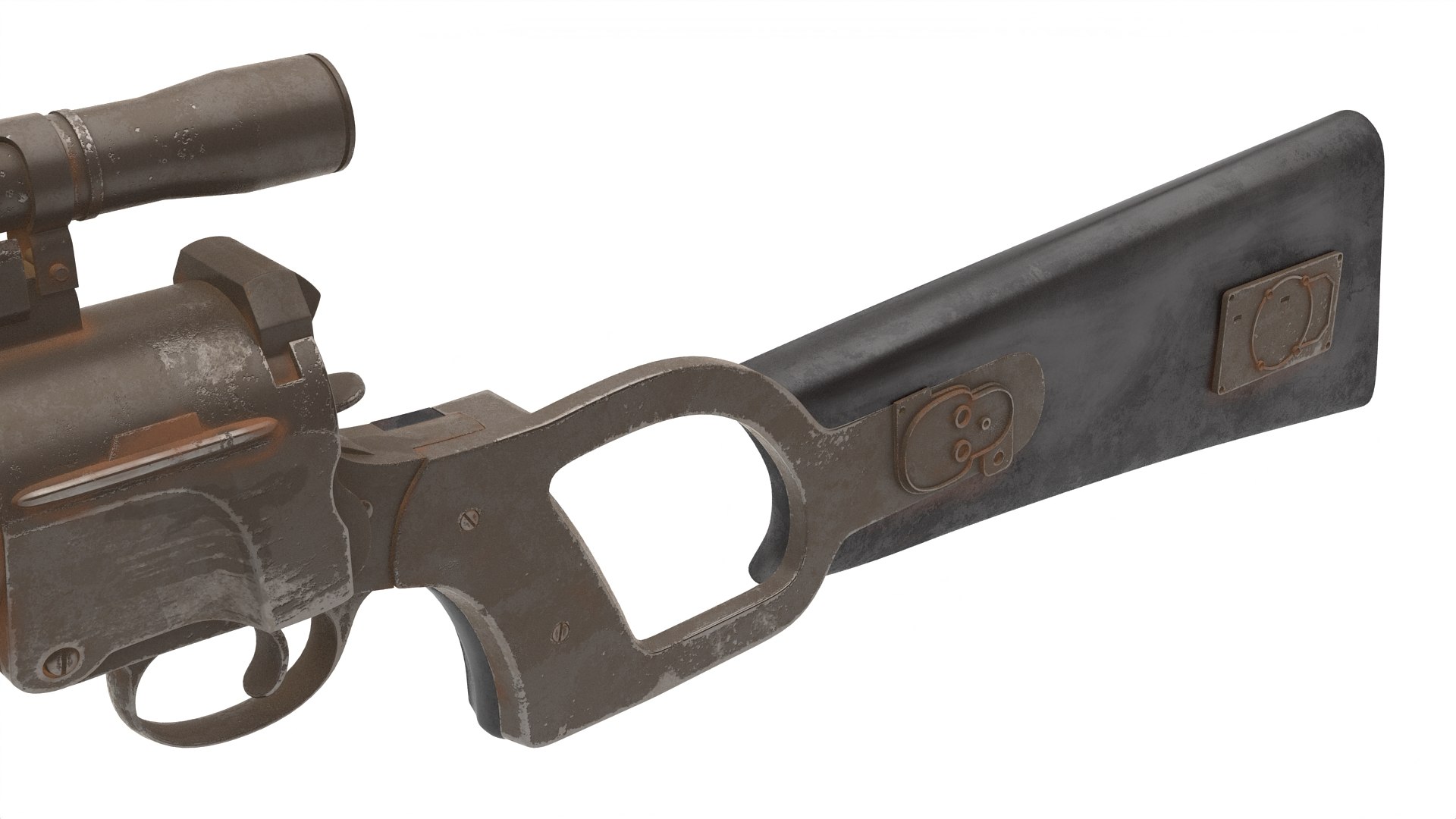 EE-3 Boba Fett Blaster From Star Wars 3D - TurboSquid 2292212
