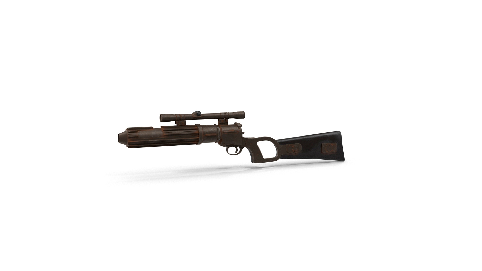 EE-3 Boba Fett Blaster From Star Wars 3D - TurboSquid 2292212