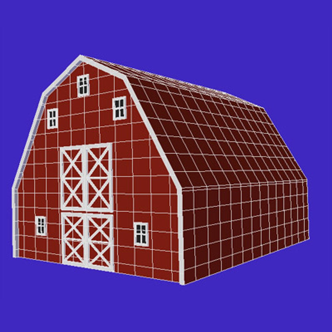 3d Barn Building