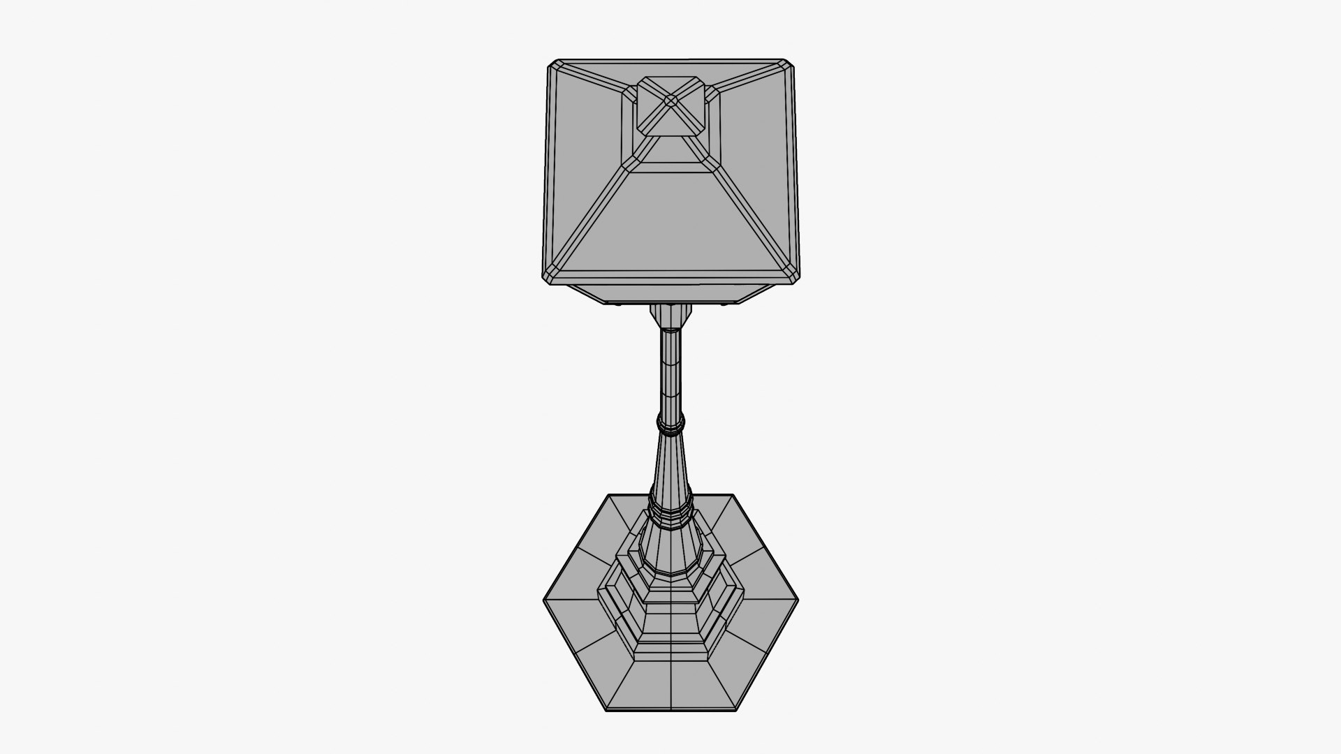 Antique Lamp Post Model - TurboSquid 1534407
