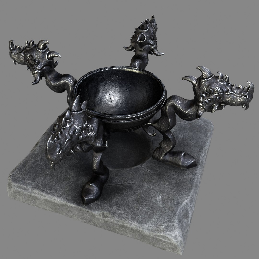 Witch Cauldron 3D Model - TurboSquid 1171249