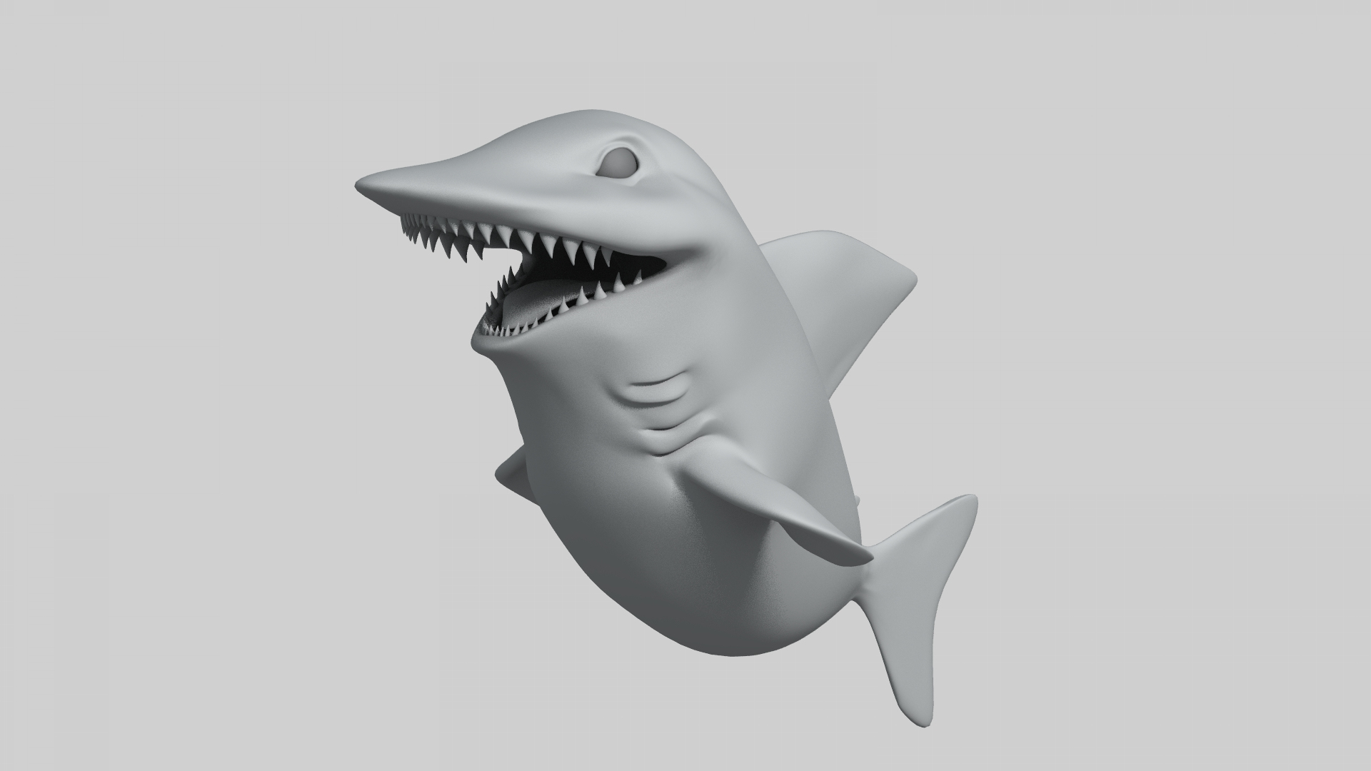 3d Model Shark