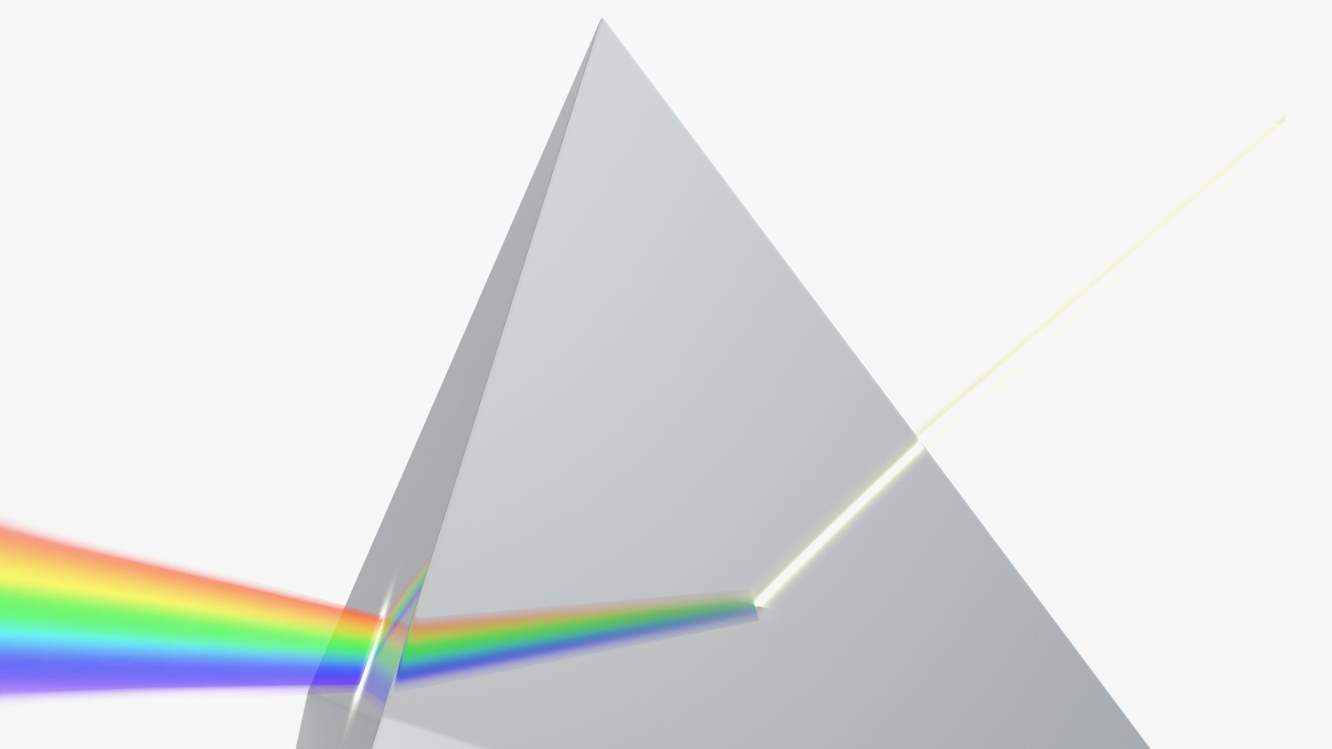 Glass Pyramid Refraction of Light Spectrum 3D model - TurboSquid 1738088