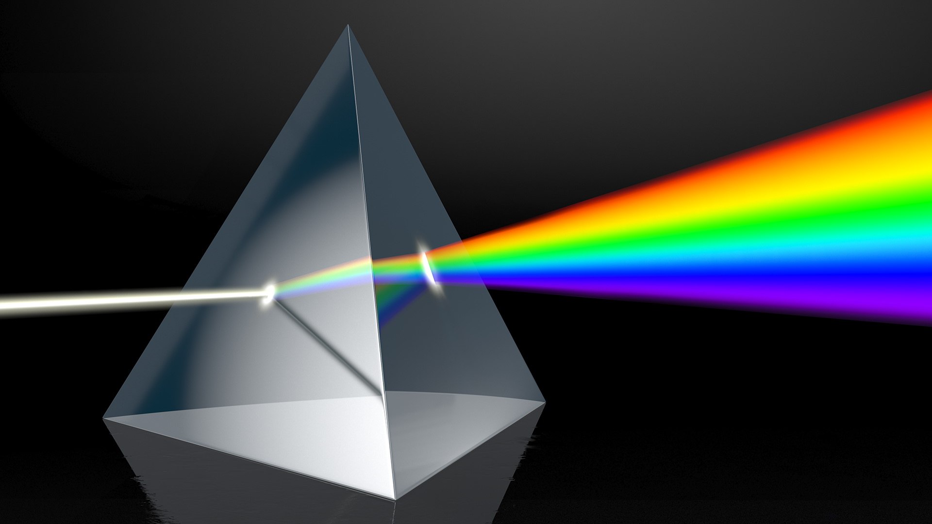 Glass Pyramid Refraction of Light Spectrum 3D model - TurboSquid 1738088