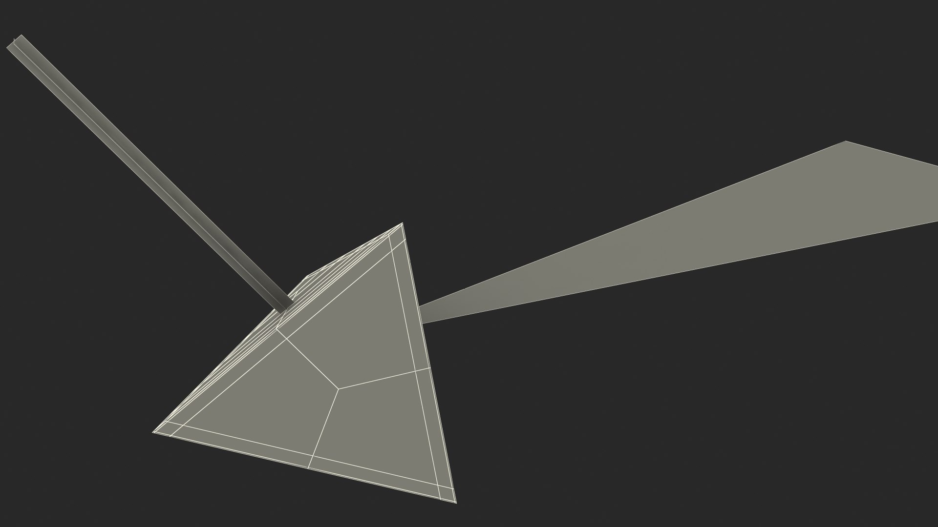 Glass Pyramid Refraction Of Light Spectrum 3D Model - TurboSquid 1738088