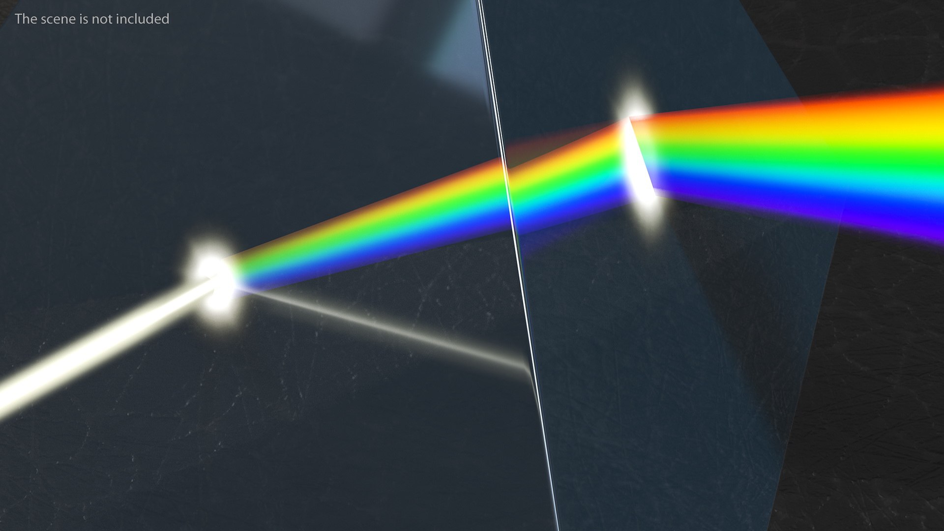 Glass Pyramid Refraction of Light Spectrum 3D model - TurboSquid 1738088