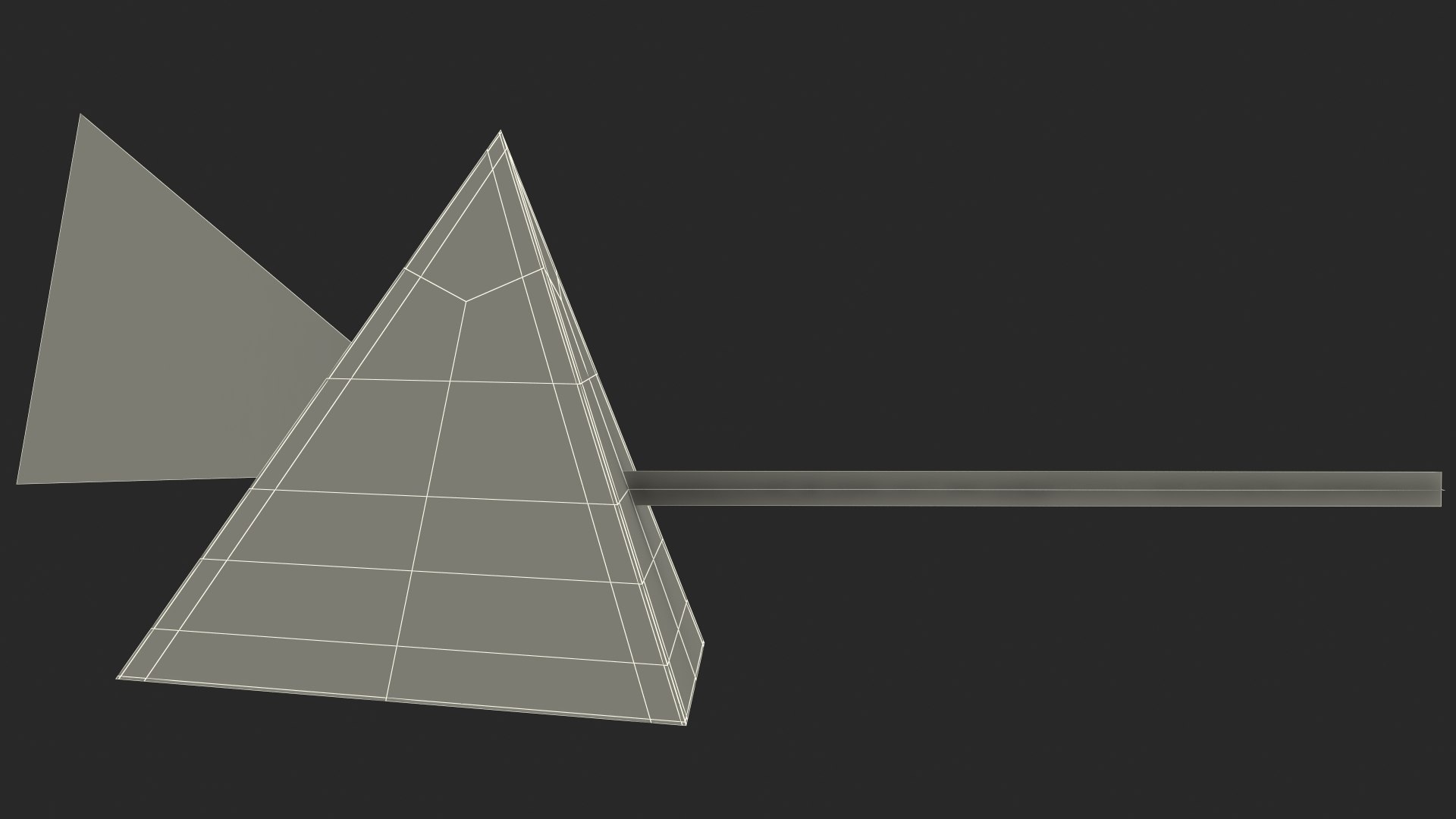Glass Pyramid Refraction Of Light Spectrum 3D Model - TurboSquid 1738088