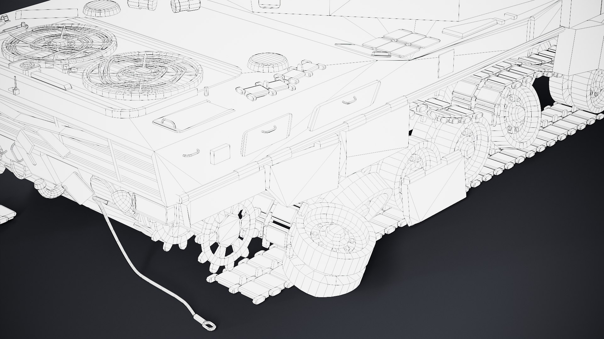 3D model Leopard 2A7 Tank Destroyed - TurboSquid 2162796