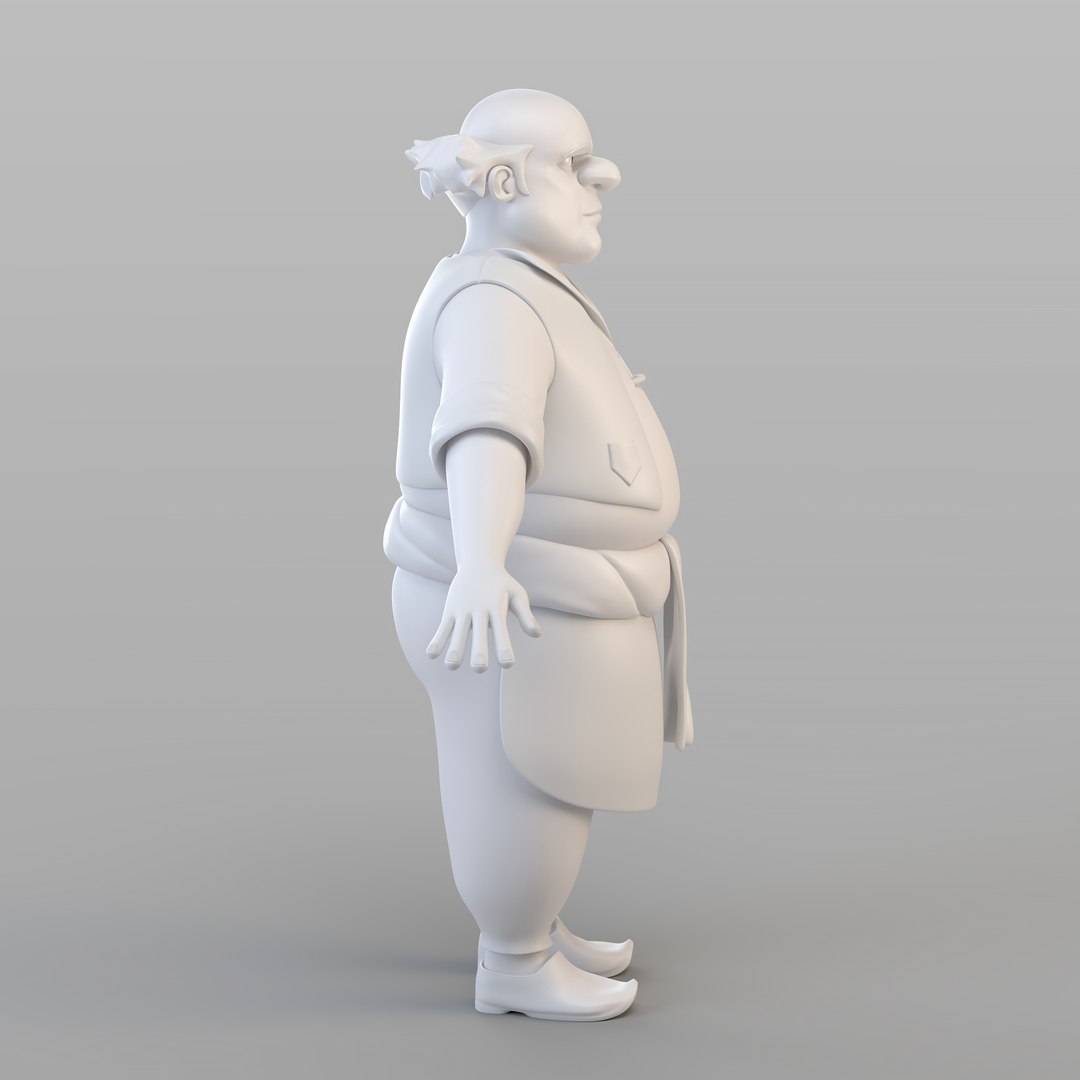 3D Model Inkeeper Uv Ready - TurboSquid 1613209