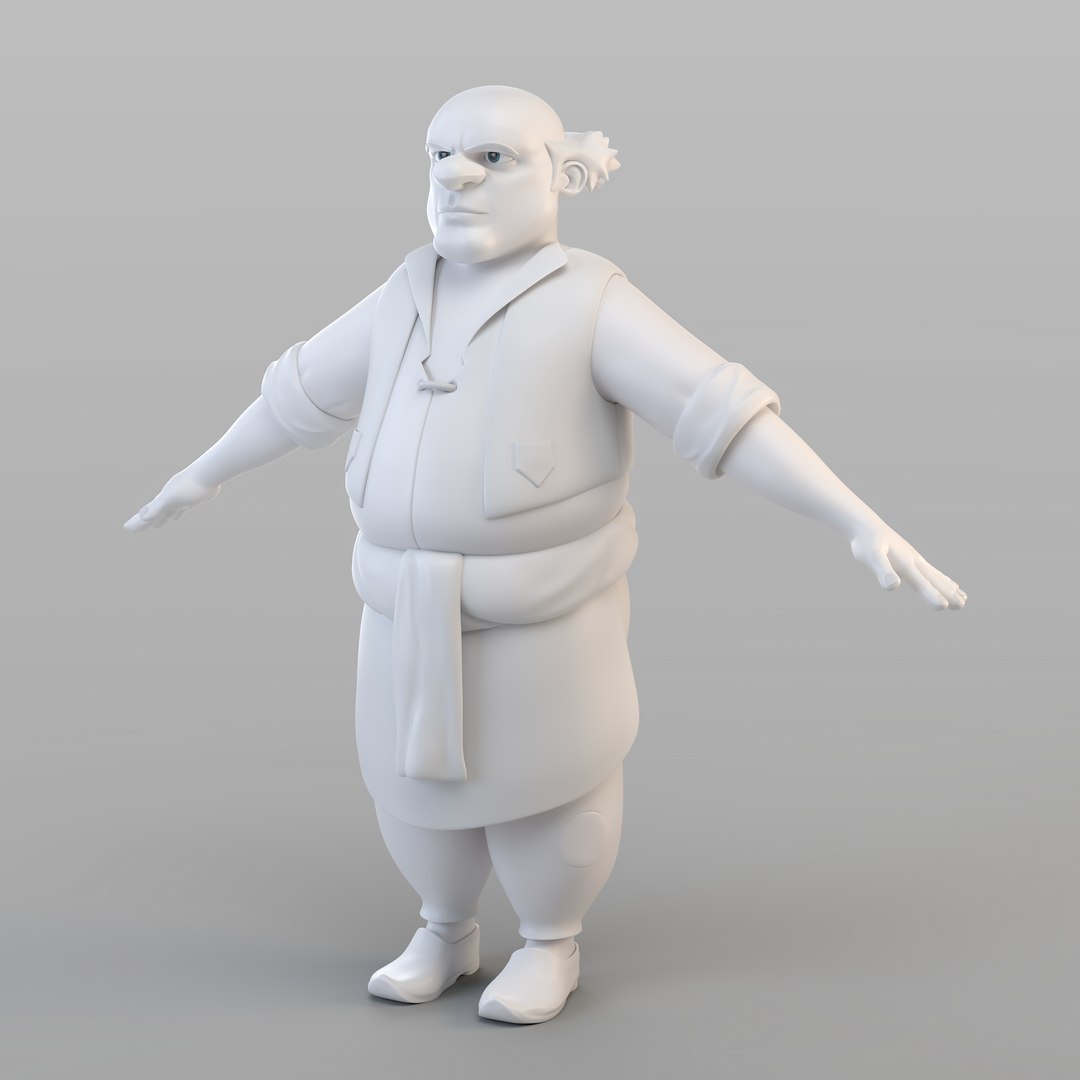 3D Model Inkeeper Uv Ready - TurboSquid 1613209