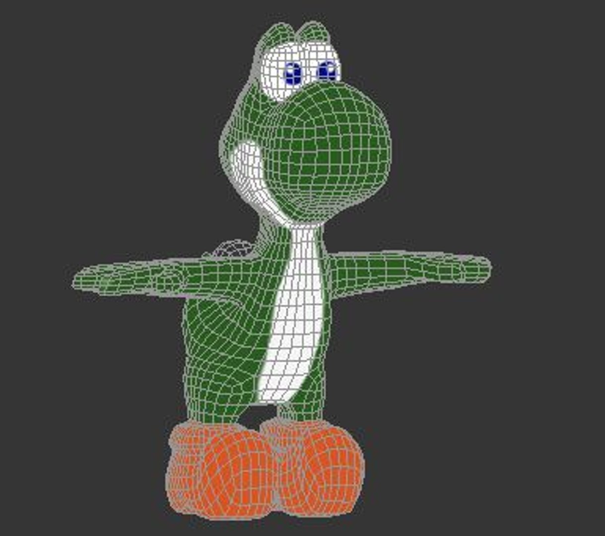 3D Yoshi Model - TurboSquid 1361549