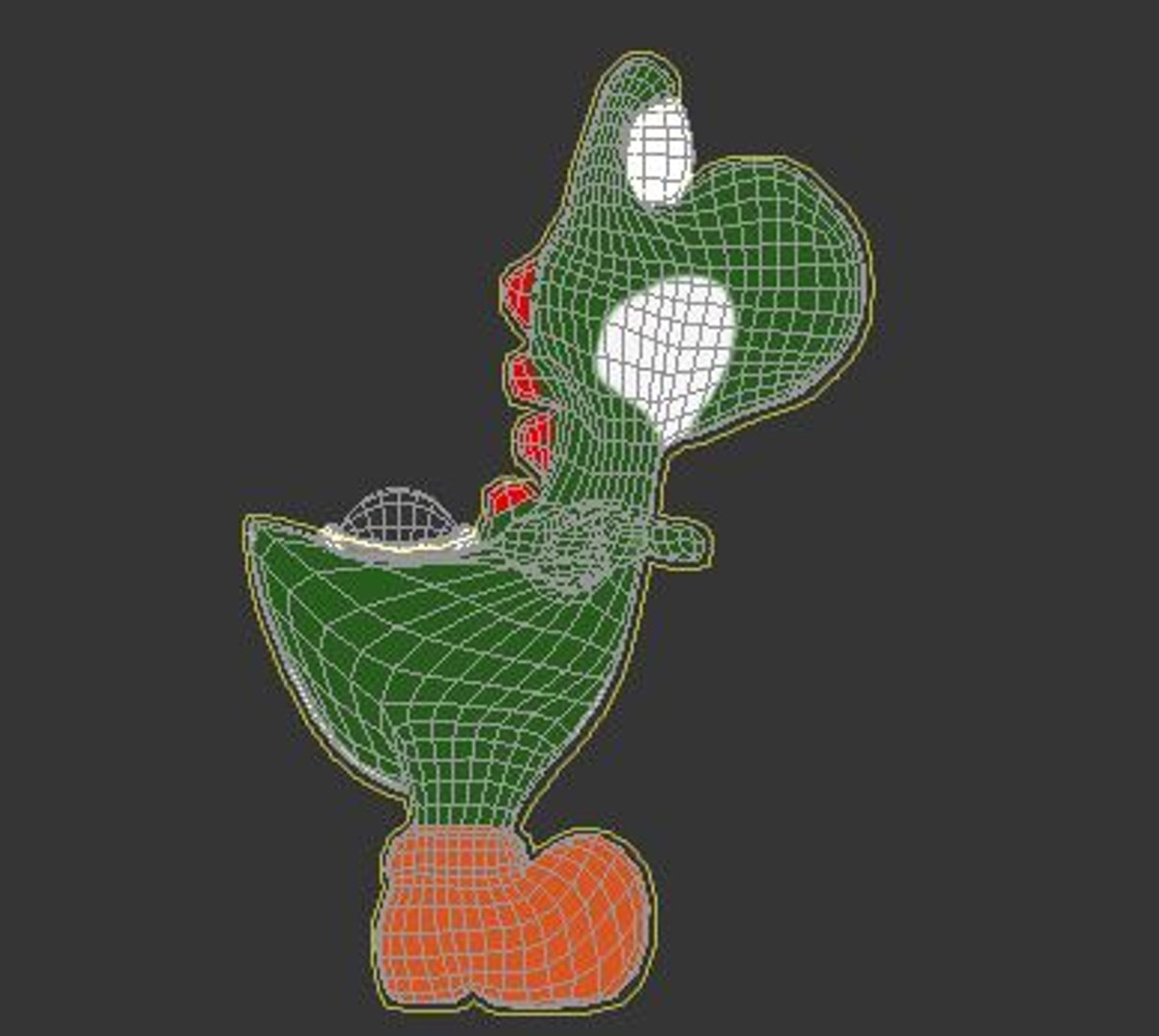 3D Yoshi Model - TurboSquid 1361549