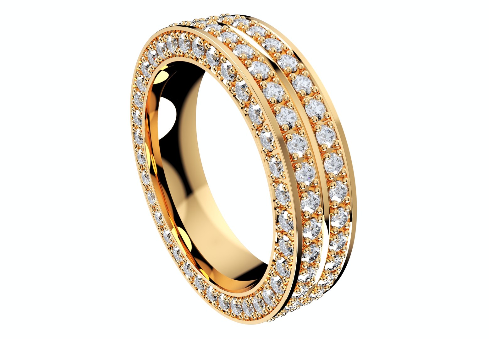 3D Wedding Set Ring Women Men Ring CAD Design-PSJM001V12 3D Print Model ...