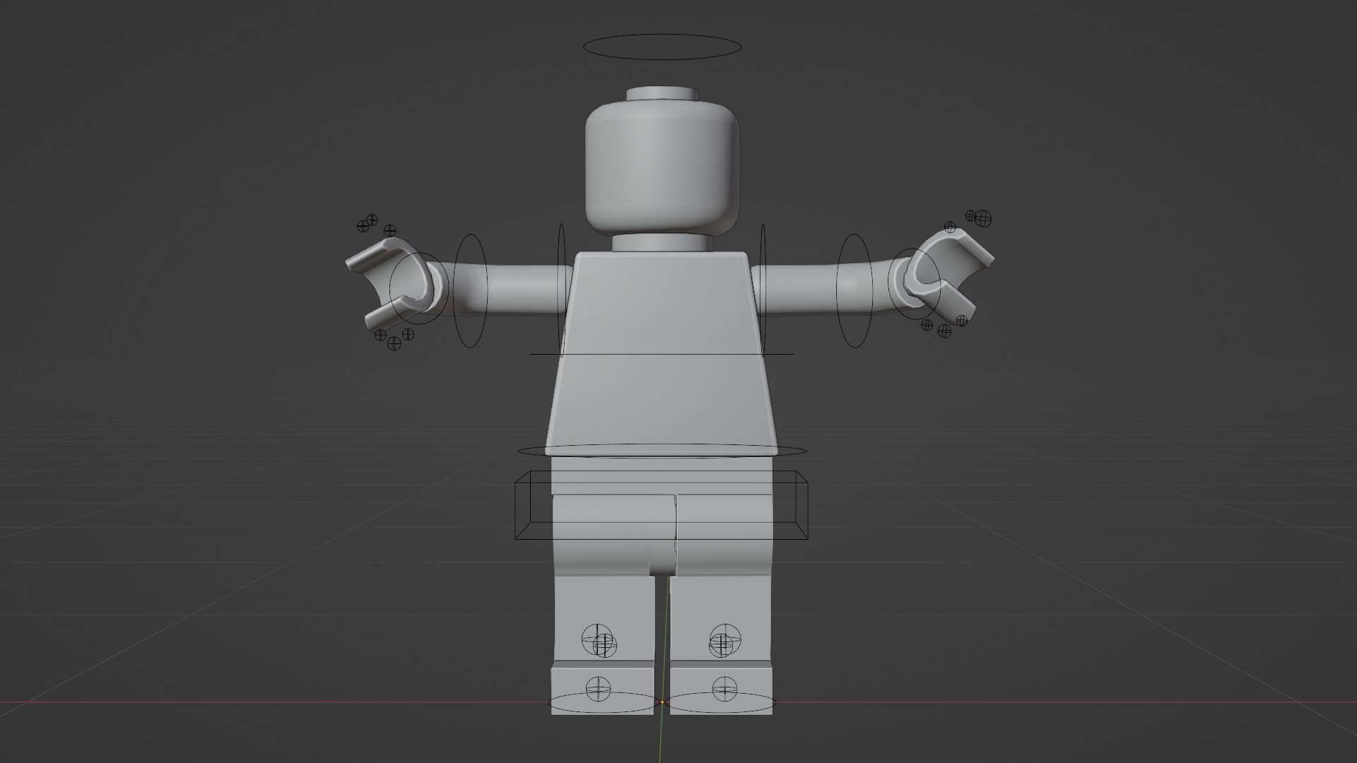 3D Model LEGO - Character BASE Rigged - TurboSquid 2242912