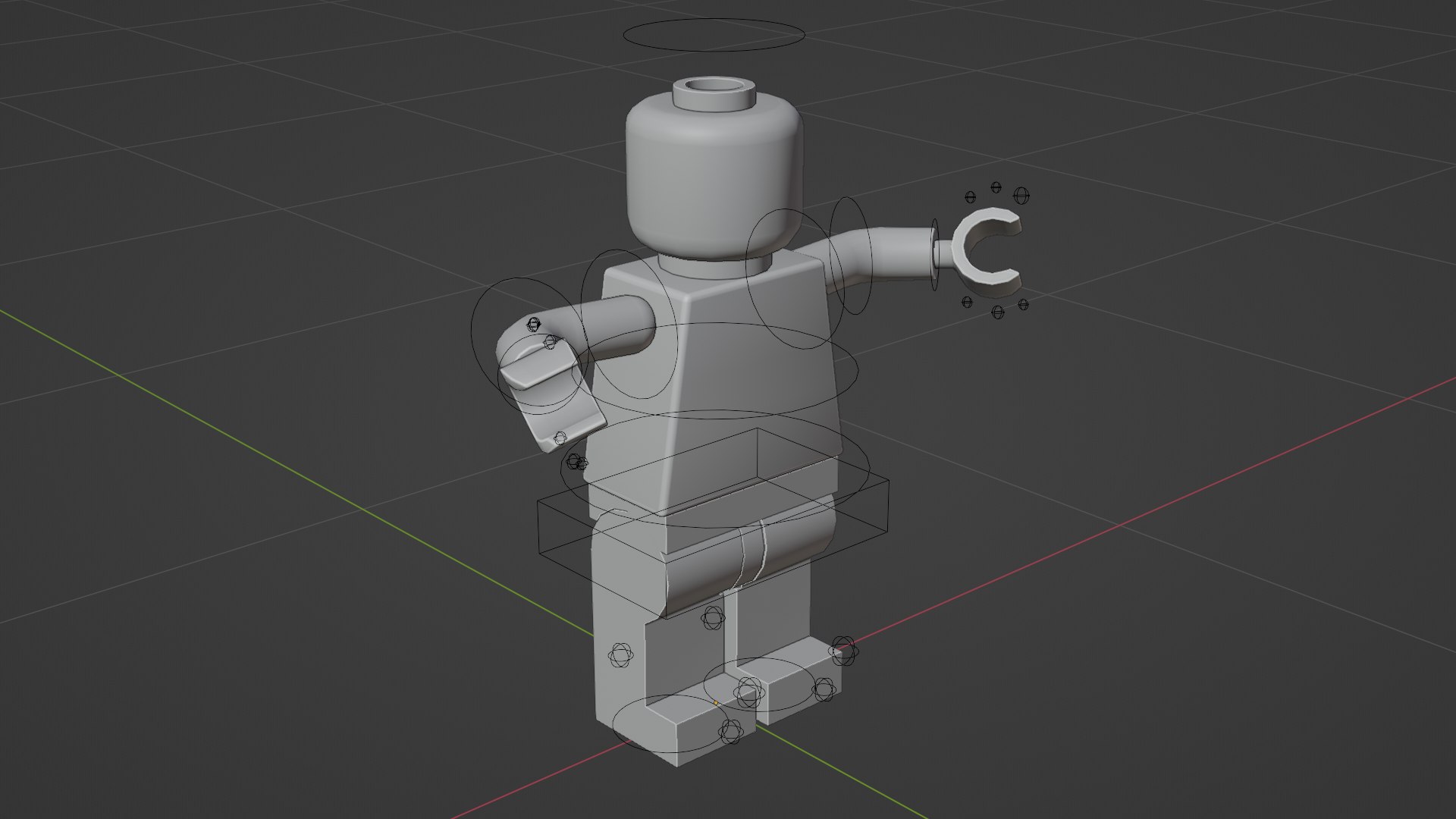 3D Model LEGO - Character BASE Rigged - TurboSquid 2242912