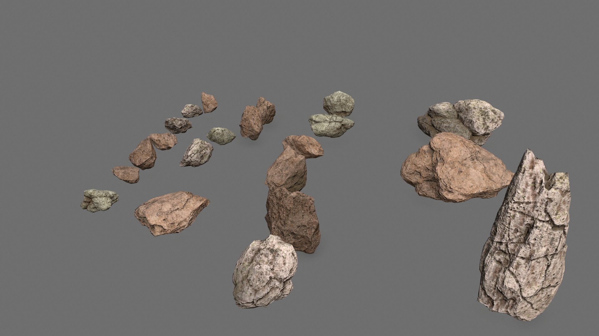 3D Rocks - TurboSquid 2120739