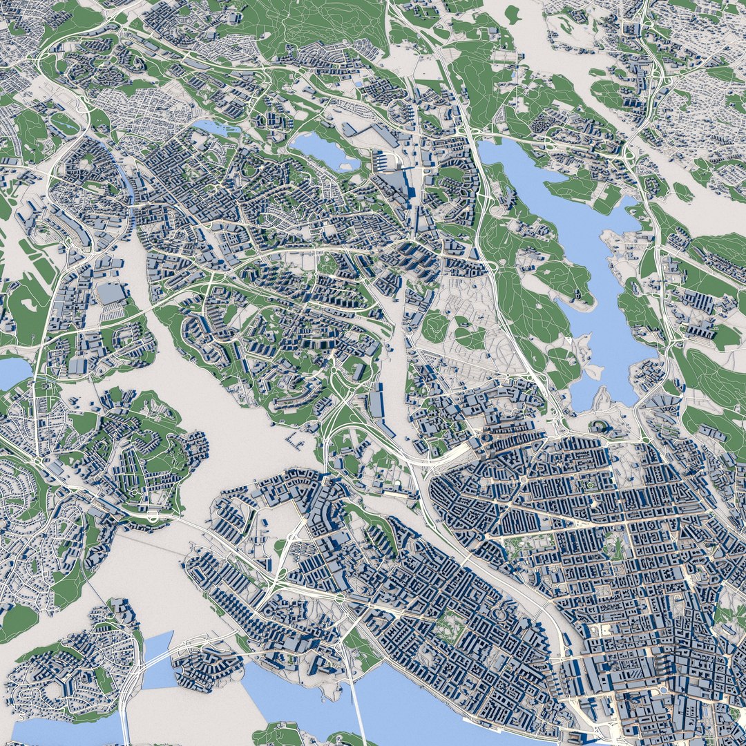 Stockholm City Sweden 3D - TurboSquid 2403062