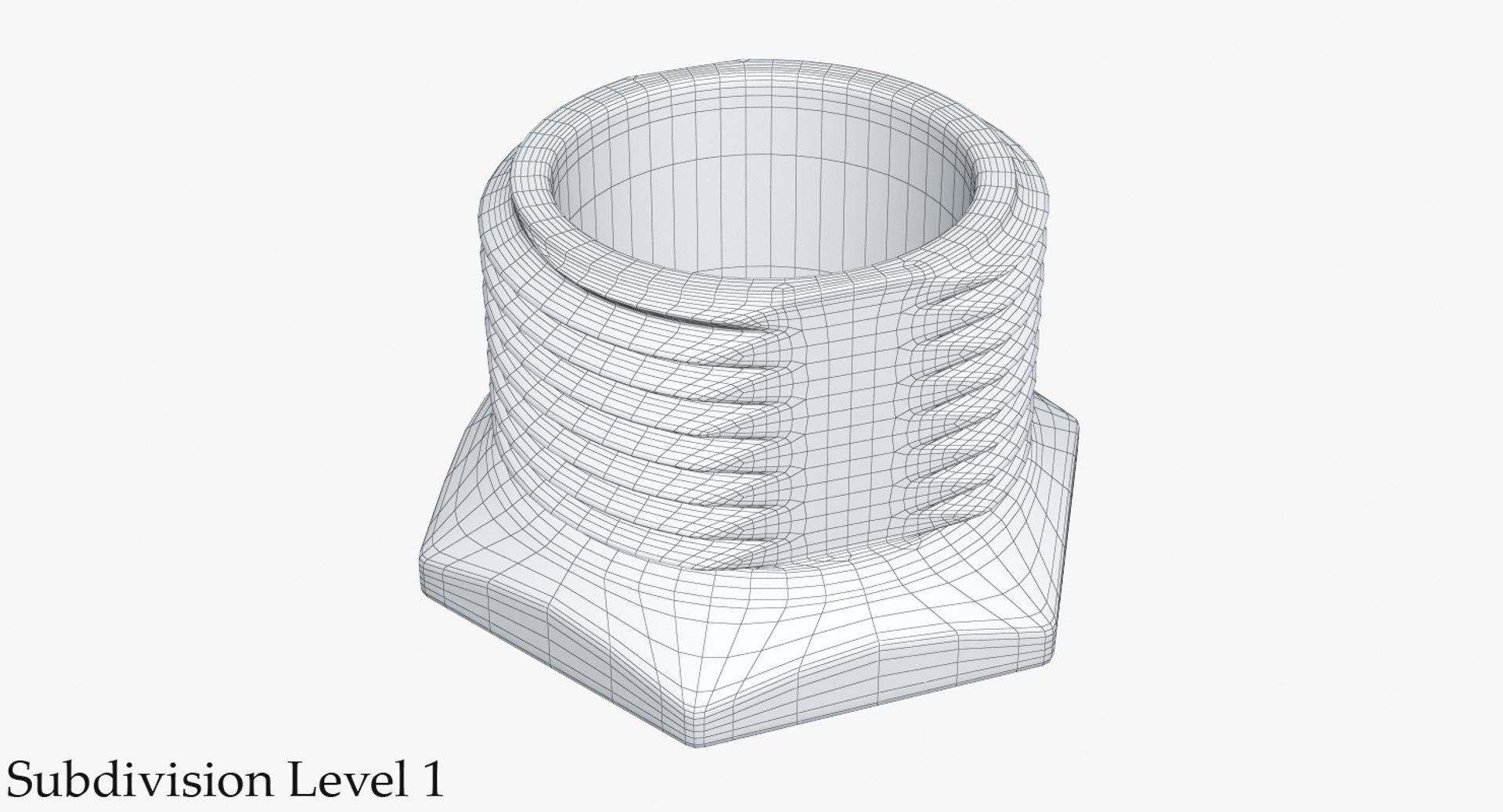 Threaded Fitting 3D Model - TurboSquid 1410828