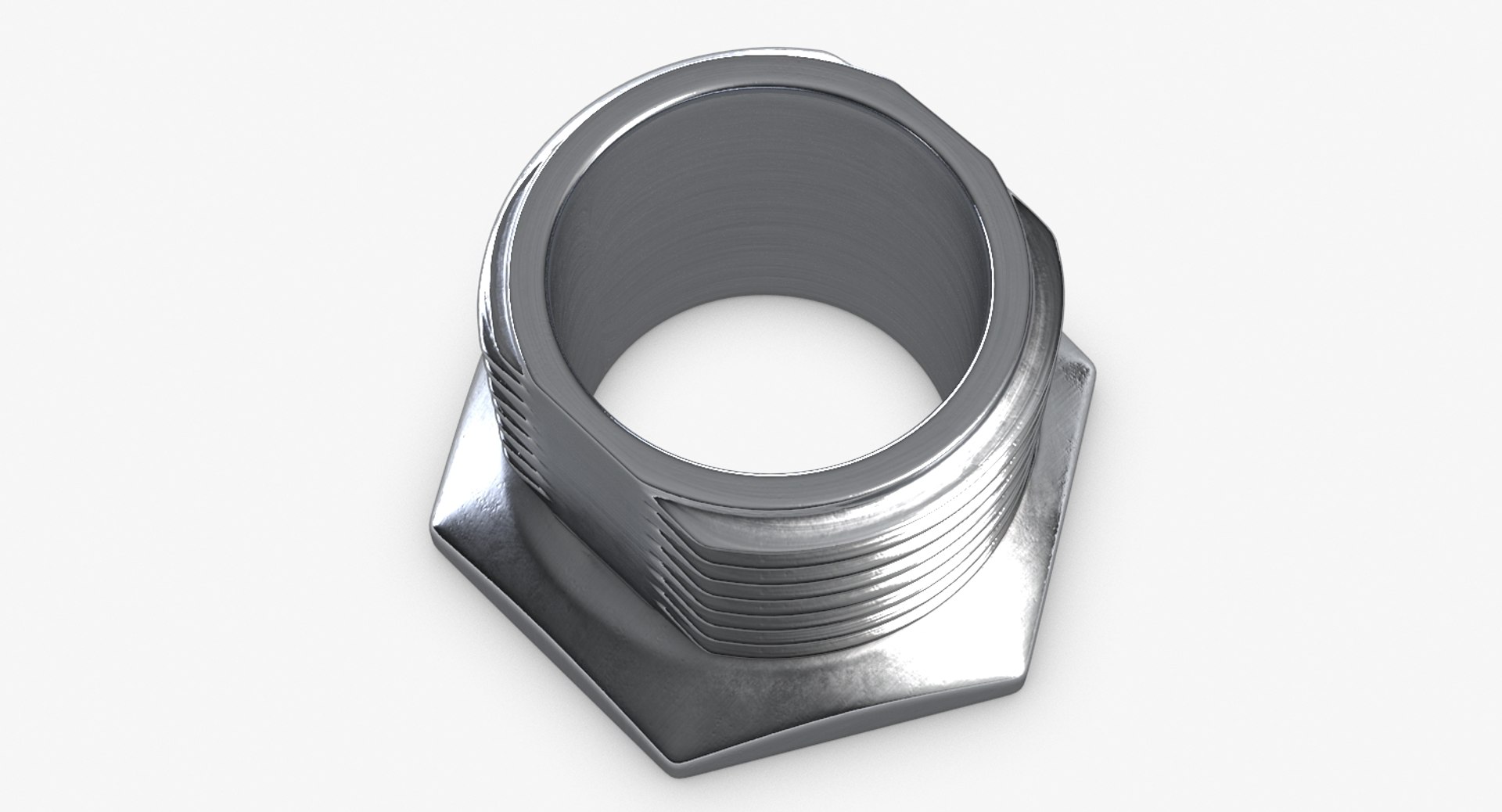 Threaded Fitting 3D Model - TurboSquid 1410828
