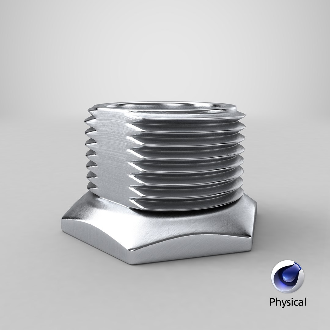Threaded Fitting 3D Model - TurboSquid 1410828