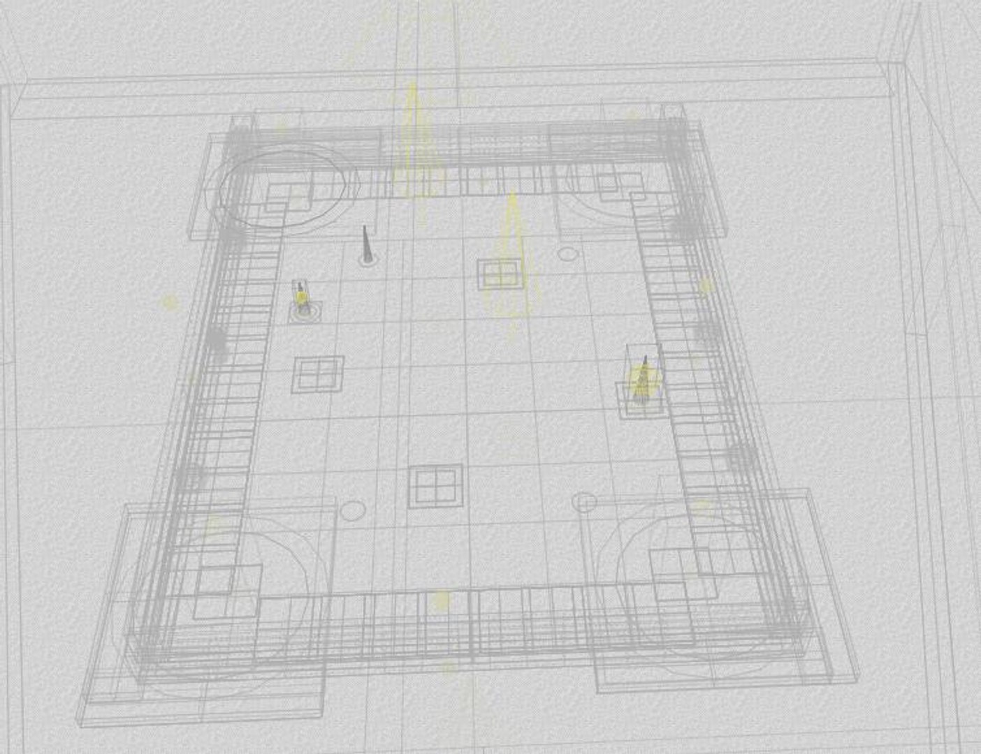 3d Model Of Robot Wars Arena Battle