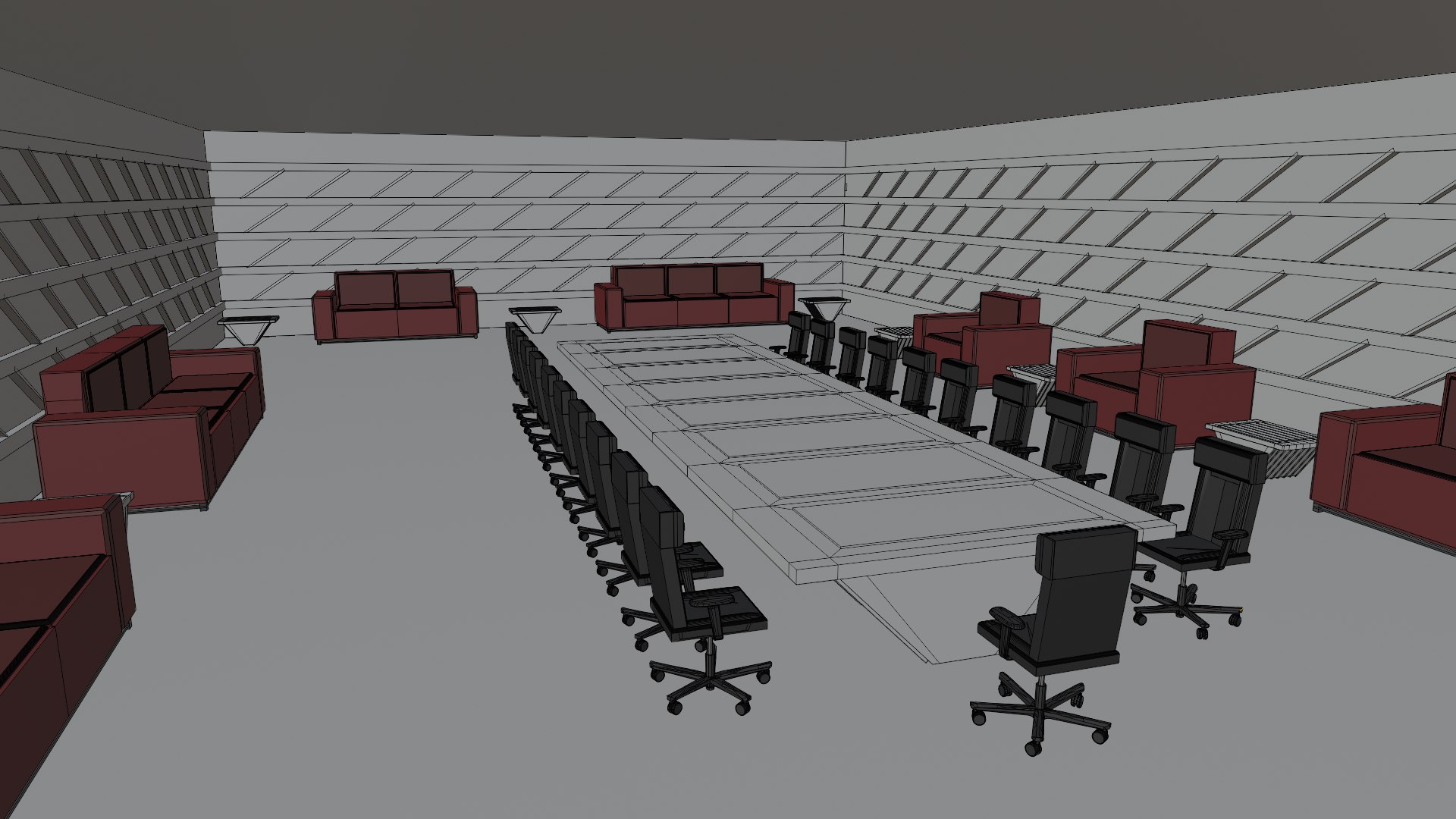 Meeting Room 3D Model - TurboSquid 2140832