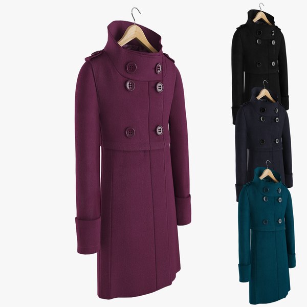Winter Coat 3D Models for Download | TurboSquid