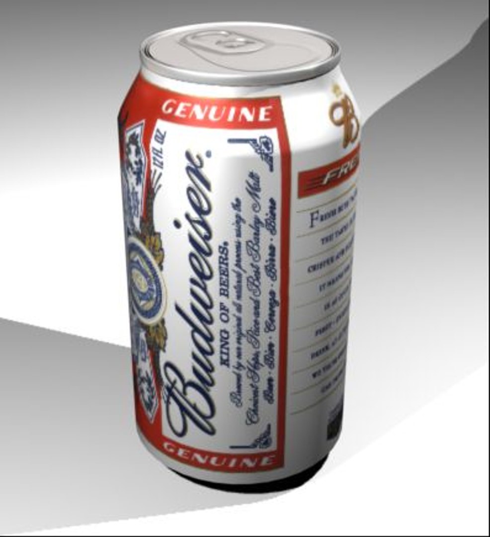Budweiser 3d Model
