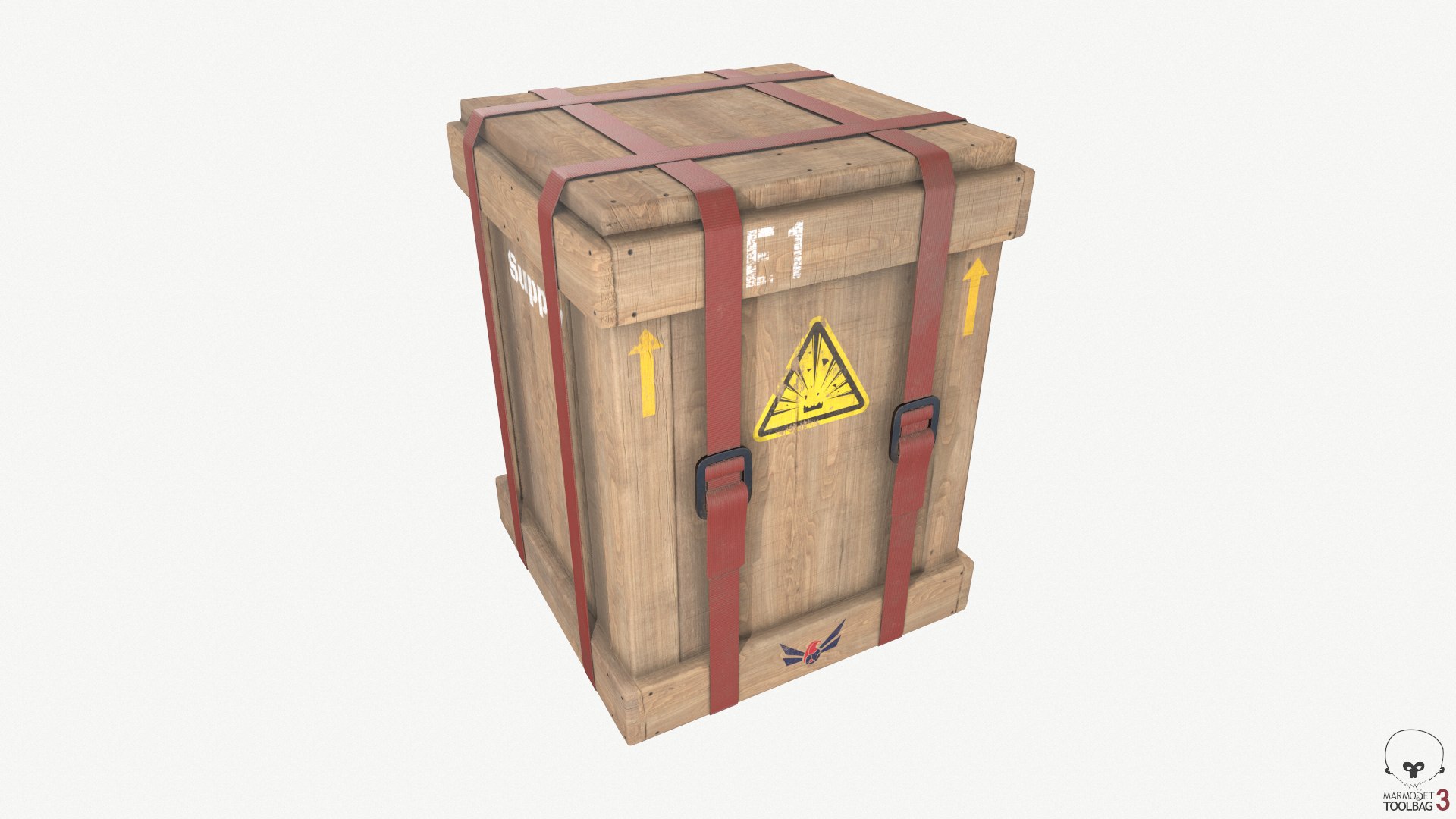 Crates And Containers 3D Model Bundle 3D Model - TurboSquid 2373221