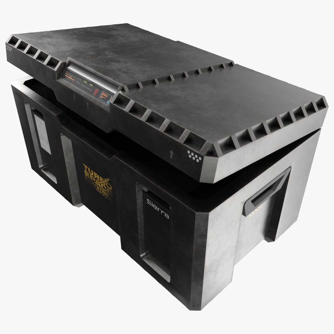 Crates And Containers 3D Model Bundle 3D Model - TurboSquid 2373221