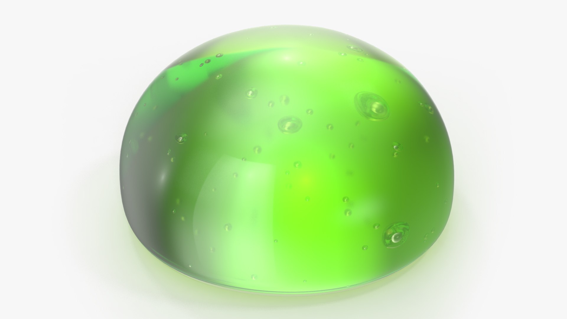 Green Gel Drop 3D Model - TurboSquid 2113210