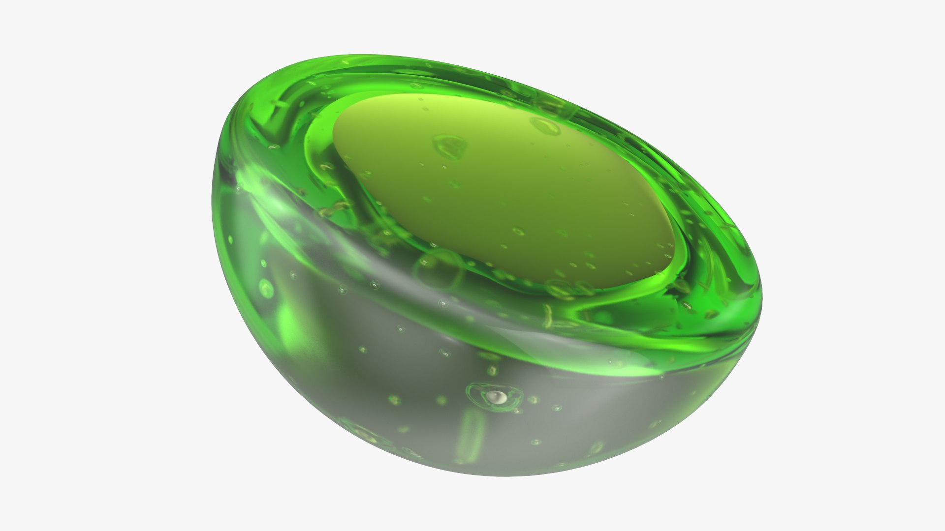 Green Gel Drop 3D Model - TurboSquid 2113210