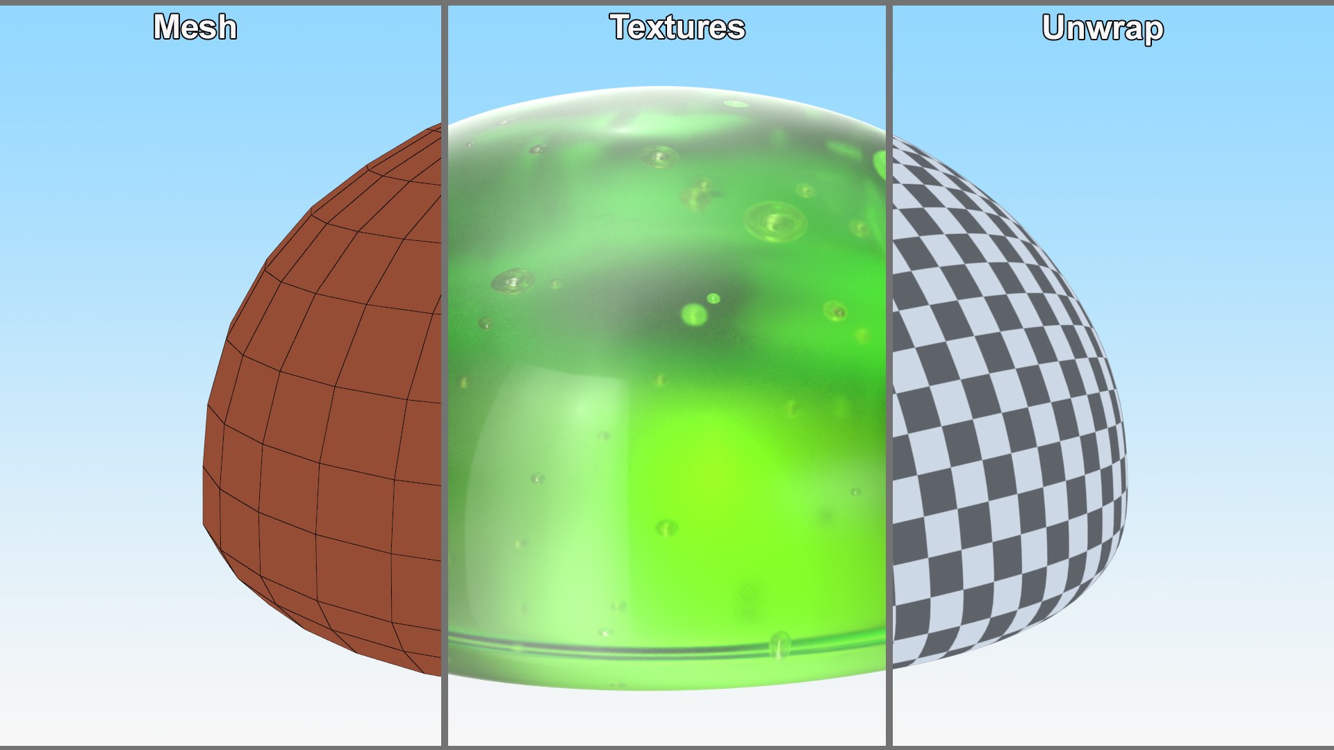 Green Gel Drop 3D Model - TurboSquid 2113210