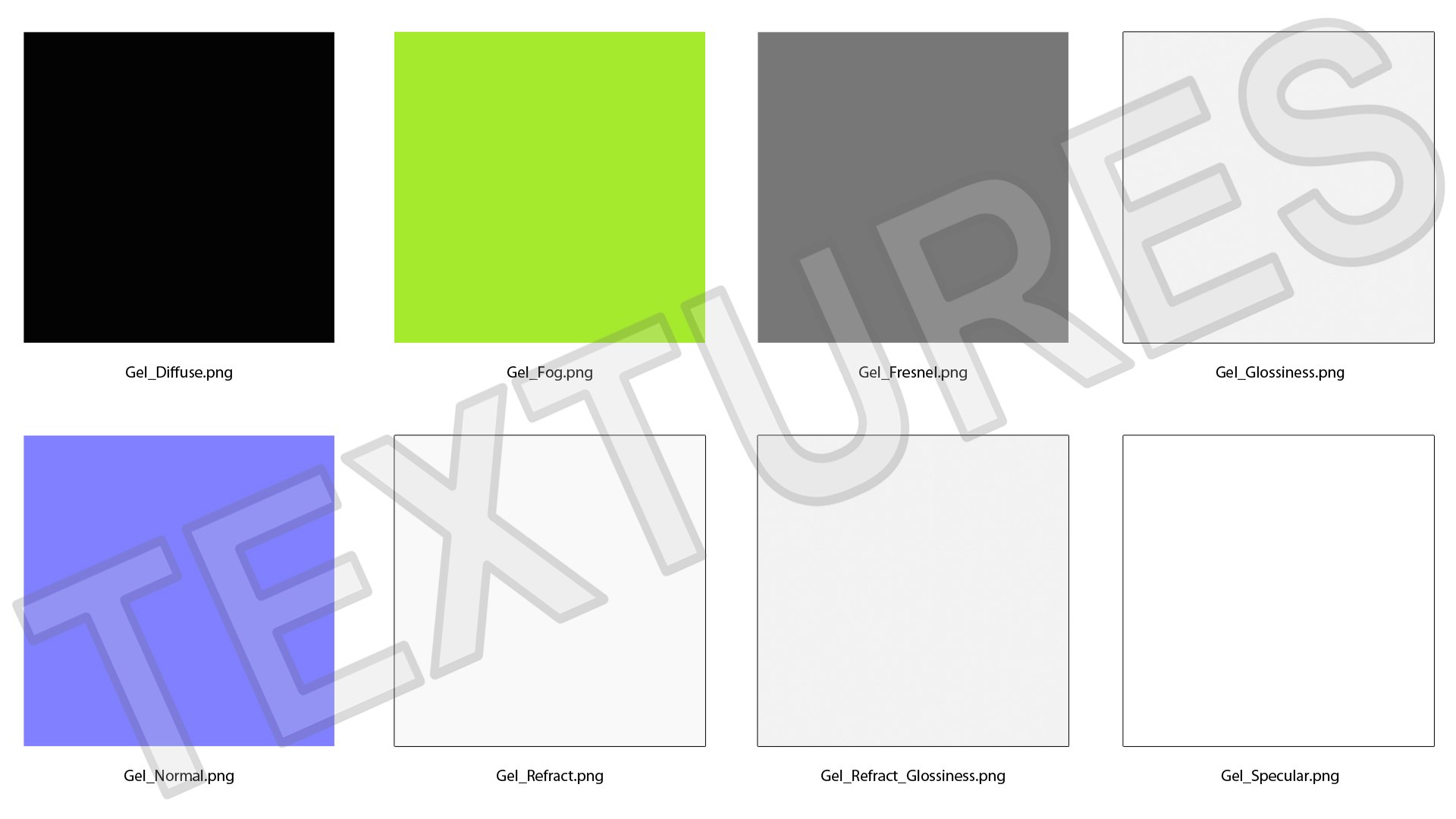Green Gel Drop 3D Model - TurboSquid 2113210
