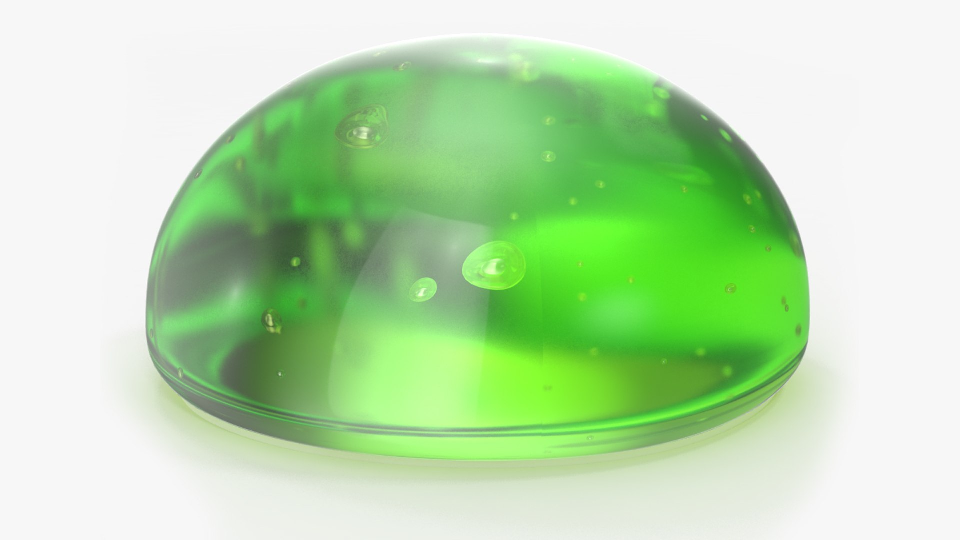 Green Gel Drop 3D model - TurboSquid 2113210