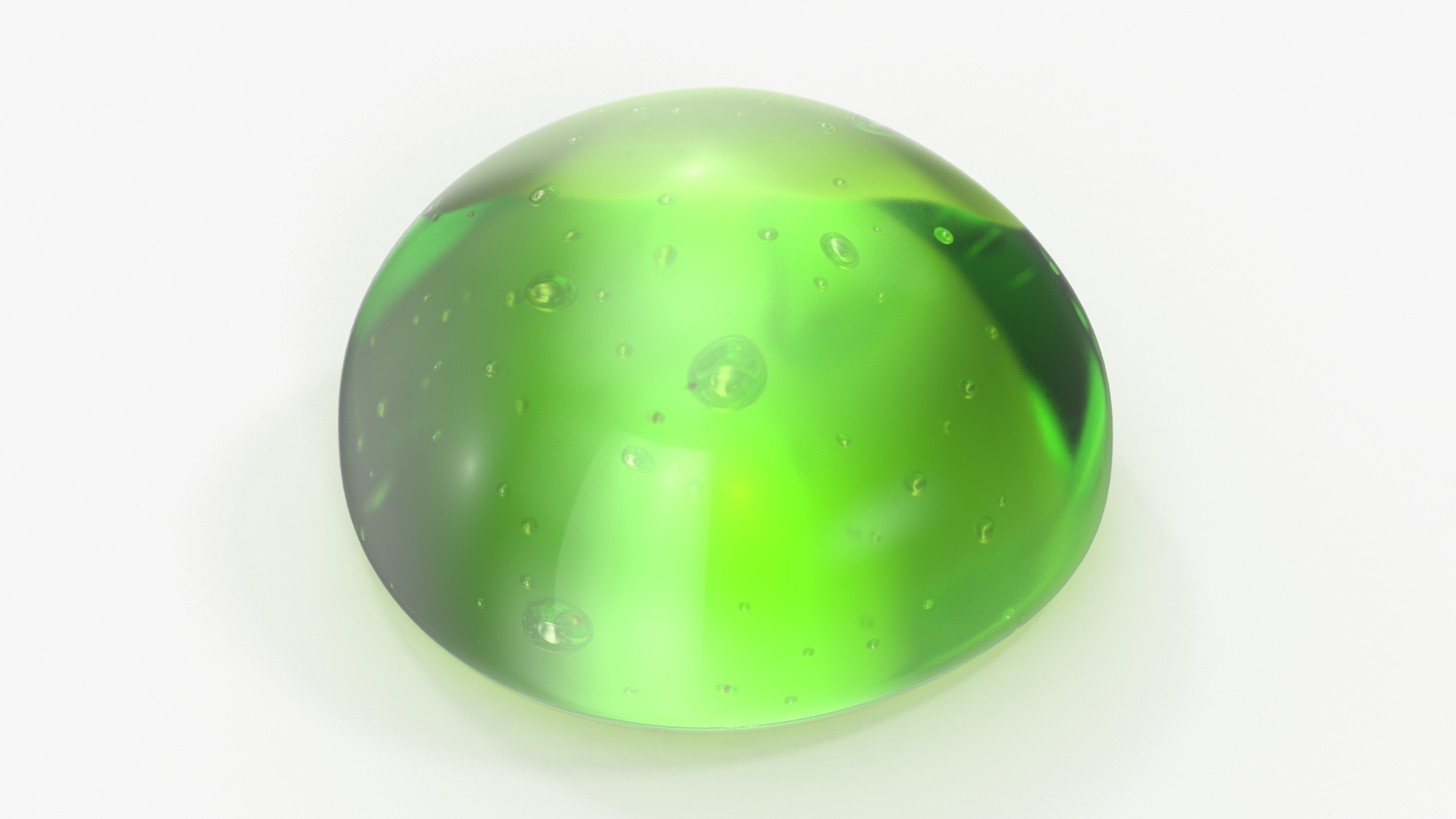 Green Gel Drop 3D Model - TurboSquid 2113210