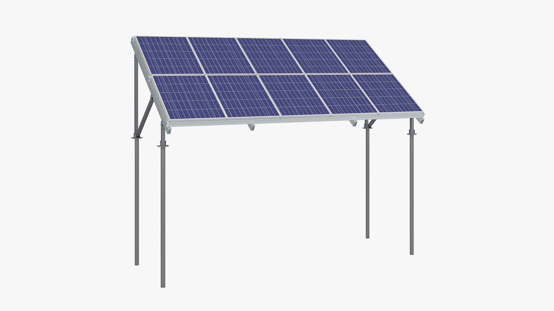 3D Solar Panel - TurboSquid 1949619
